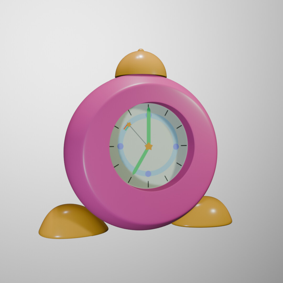 ArtStation - Alaram Clock