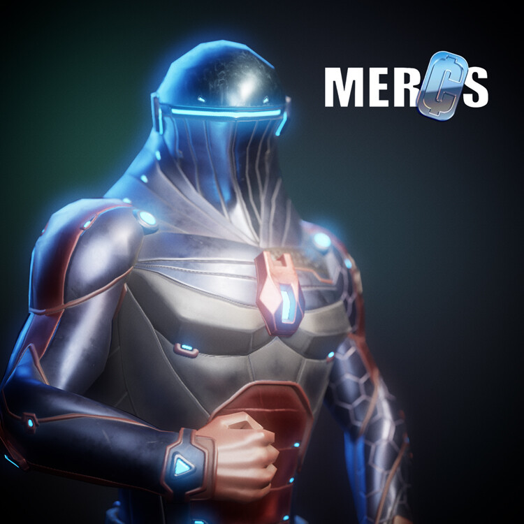 ArtStation - MERCS: Cyber strike arena - Horus