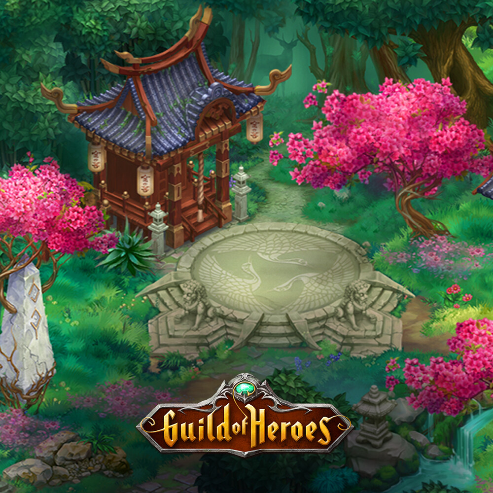 ArtStation - Assets for Guild of Heroes game