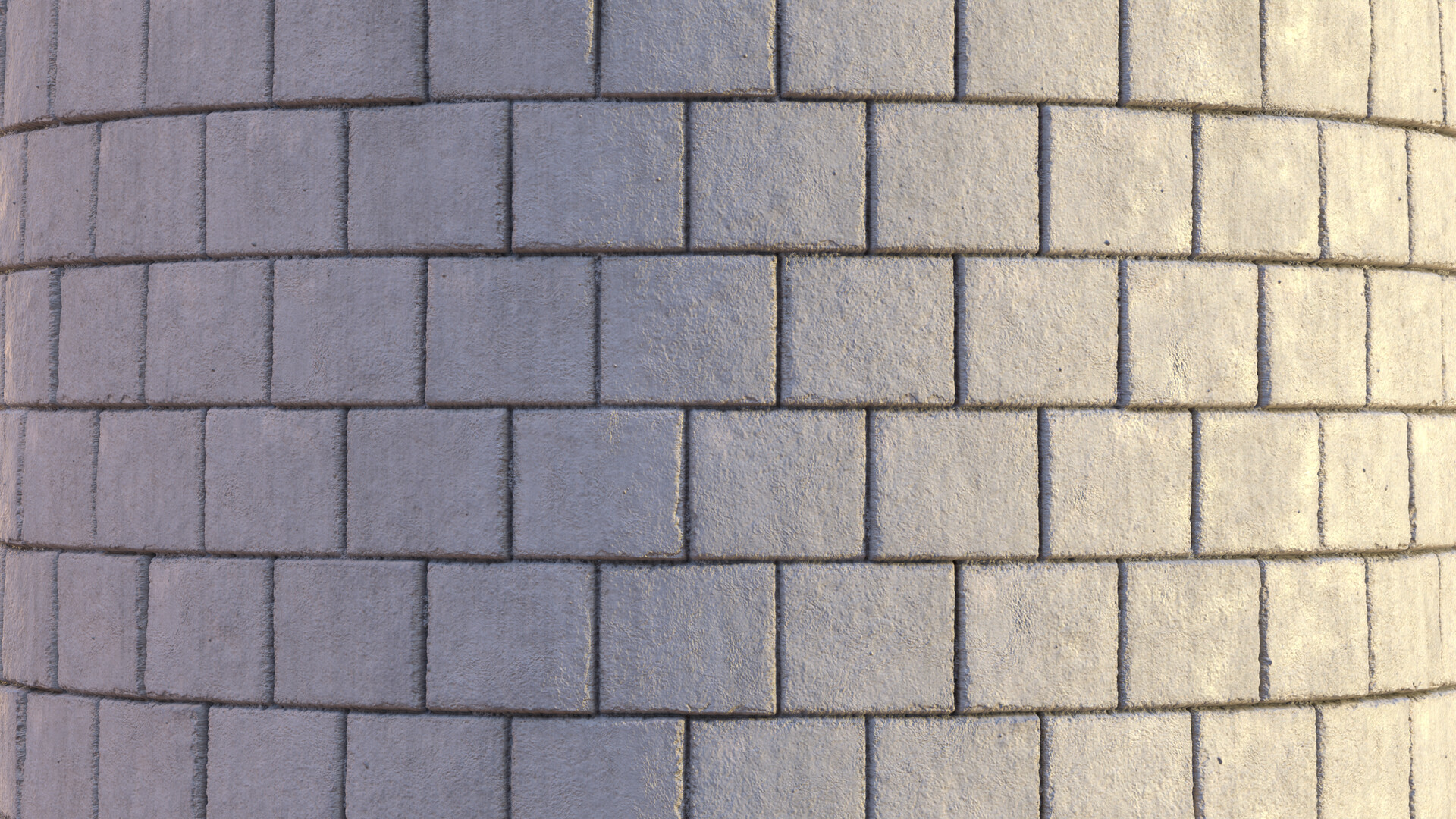 ArtStation - CONCRETE BLOCK WALL