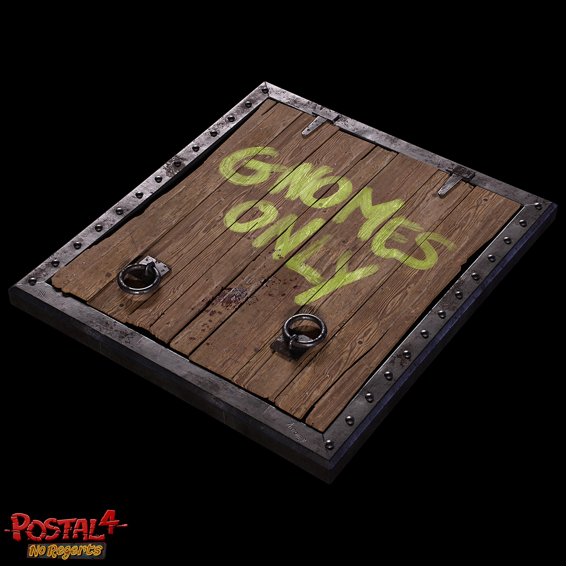 ArtStation - Gnome Hatch Door - Postal 4