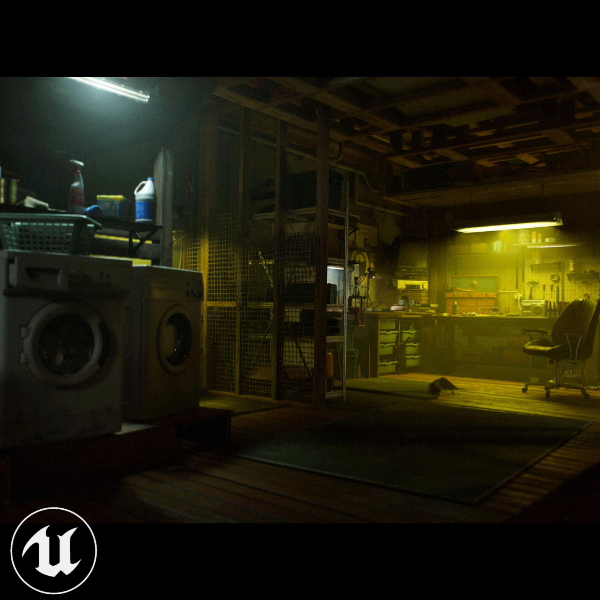 ArtStation - Basement Relight