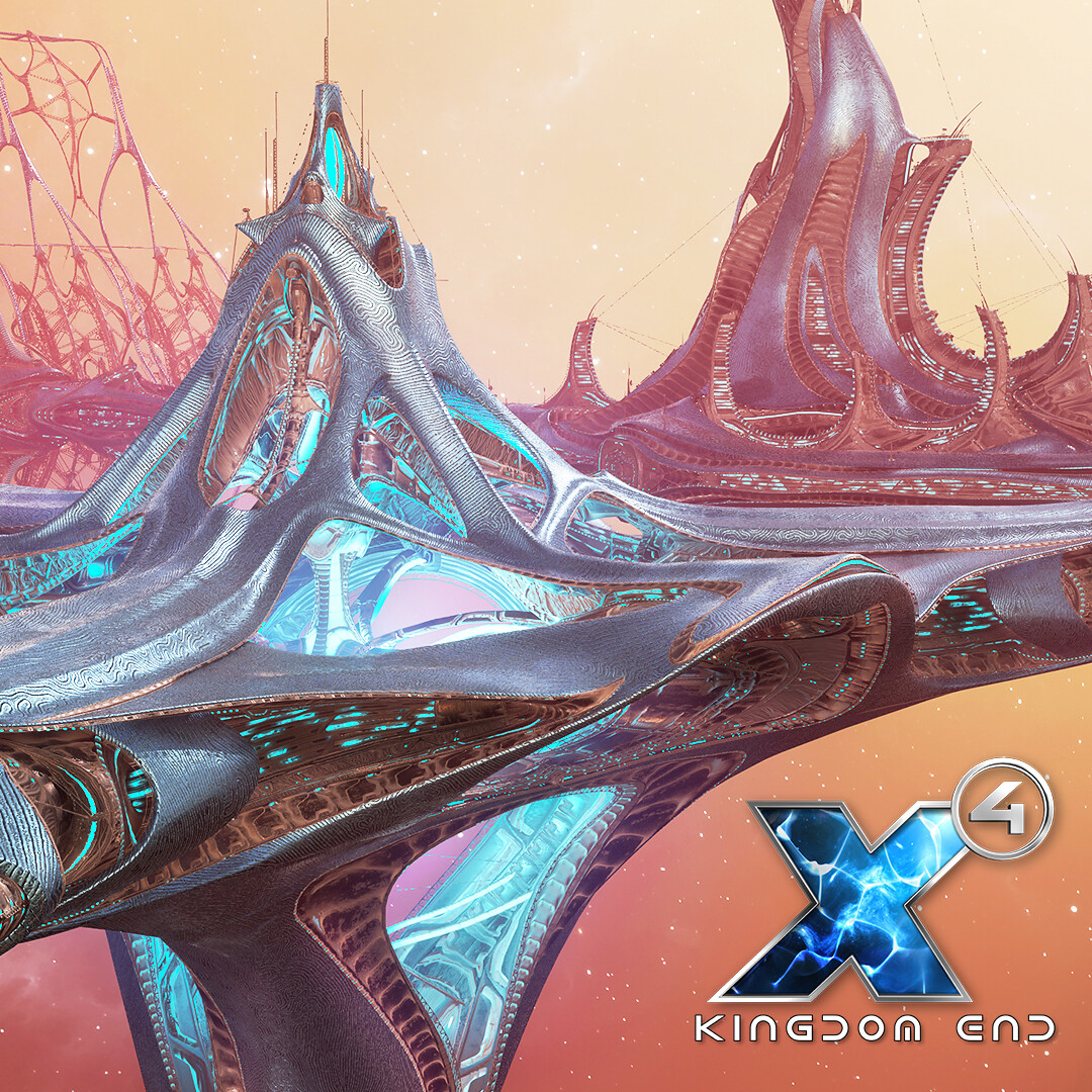 ArtStation - X4: Kingdom End | Boron's Station