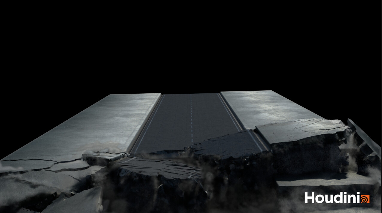 ArtStation - Road Destruction V1