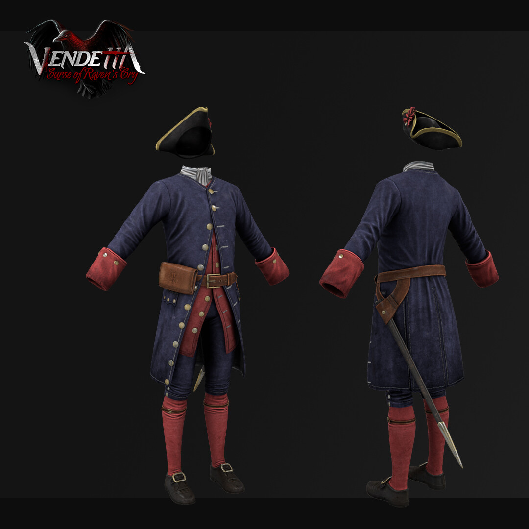 ArtStation - Spanish Soldier - Vendetta Curse Of Ravens Cry