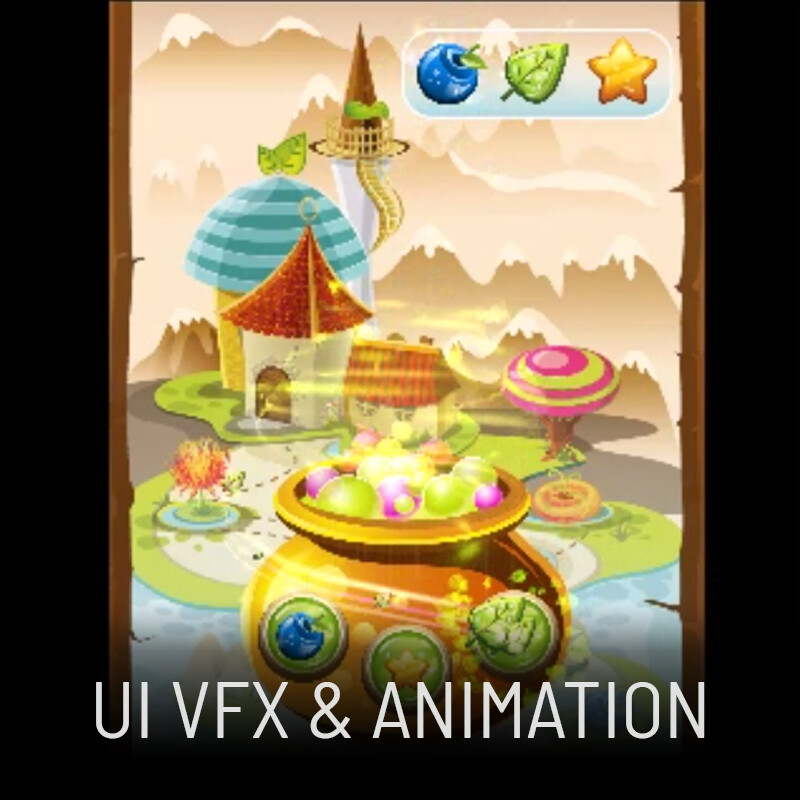 ArtStation - UI VFX