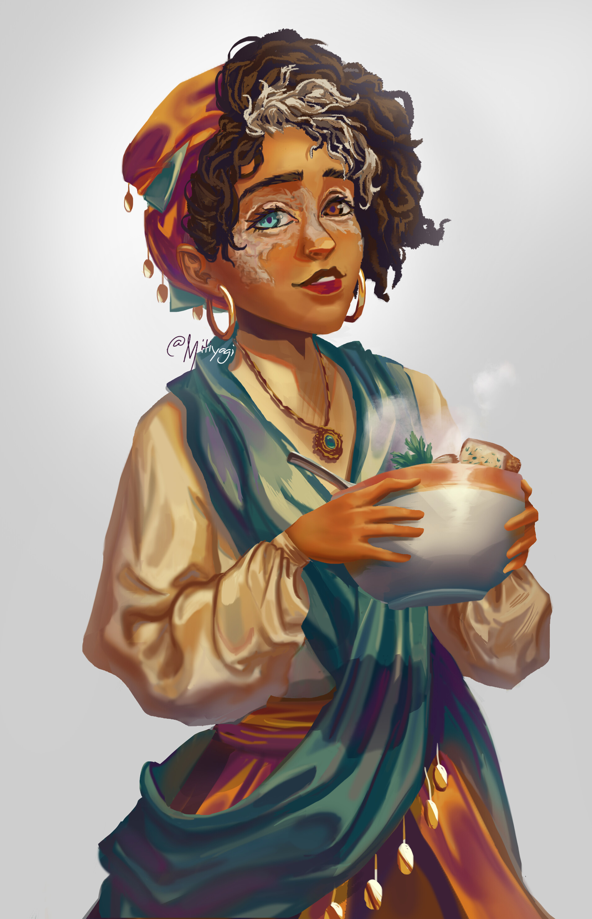 ArtStation - Chioma Close Up - COMMISSIONED