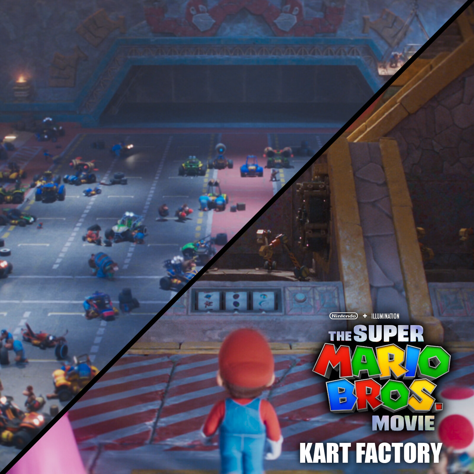 ArtStation - The Super Mario Bros Movie - Kart Factory