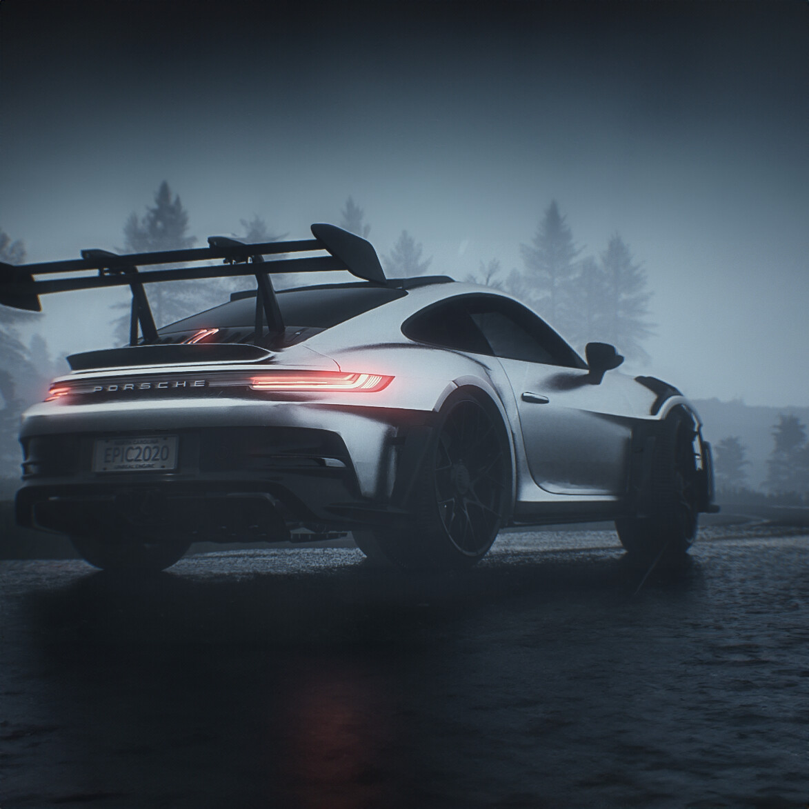 ArtStation - Porche GT3 RS - Unreal Engine