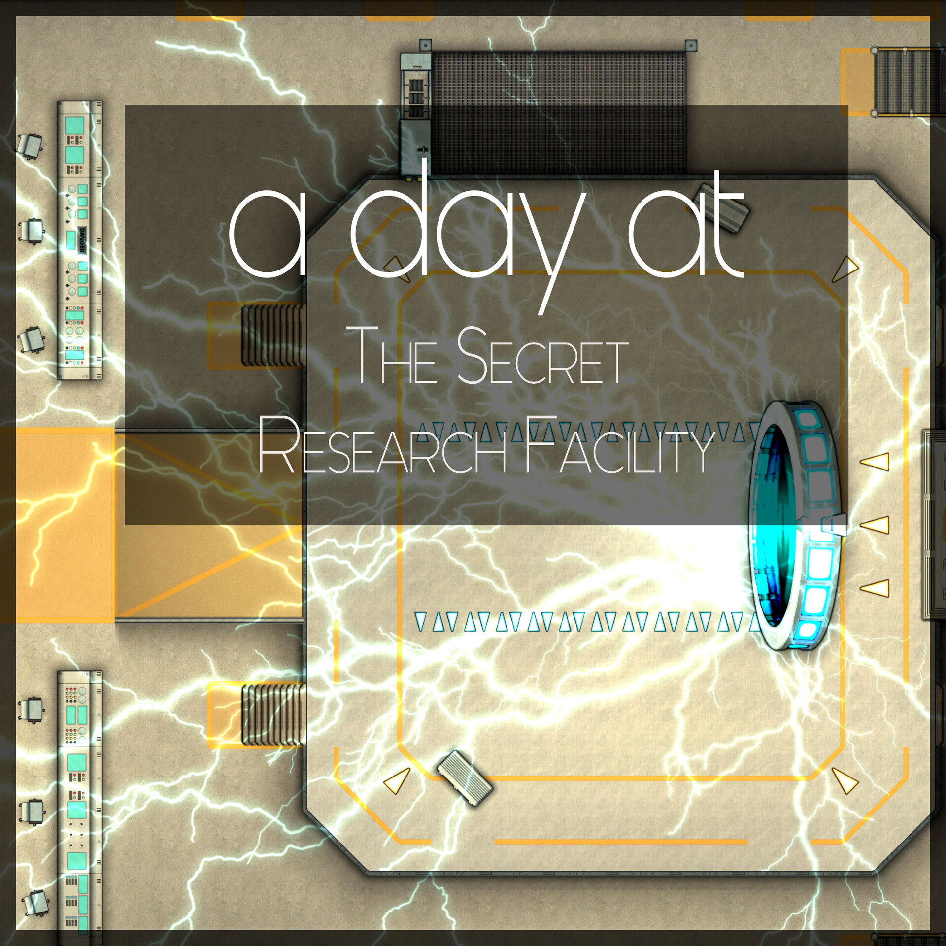 ArtStation - a day at the secret research facility