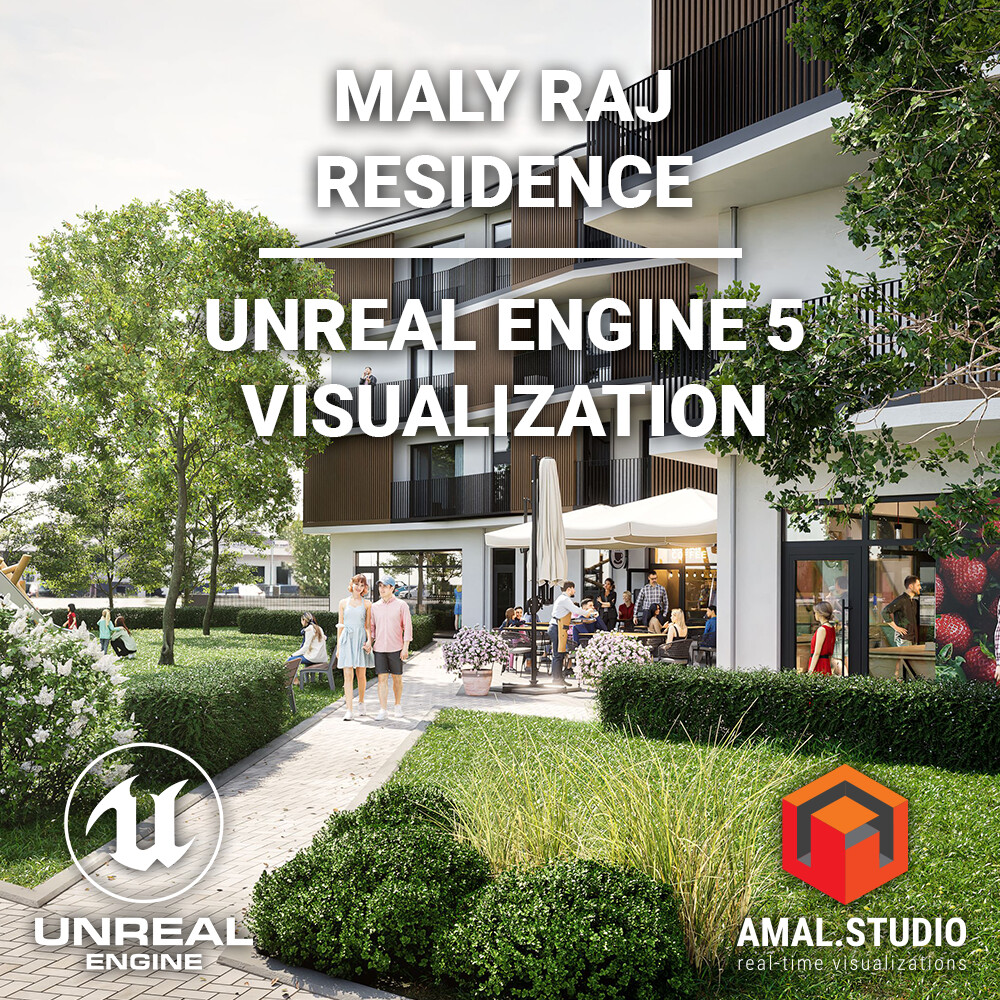 ArtStation - Maly Raj Residence - Unreal Engine 5 Visualizations