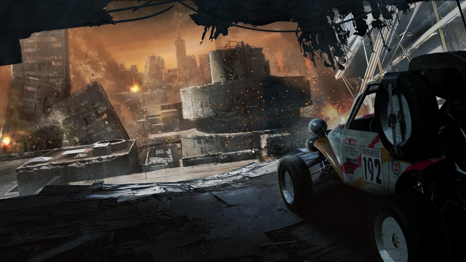 ArtStation - MotorStorm: Apocalypse Video game