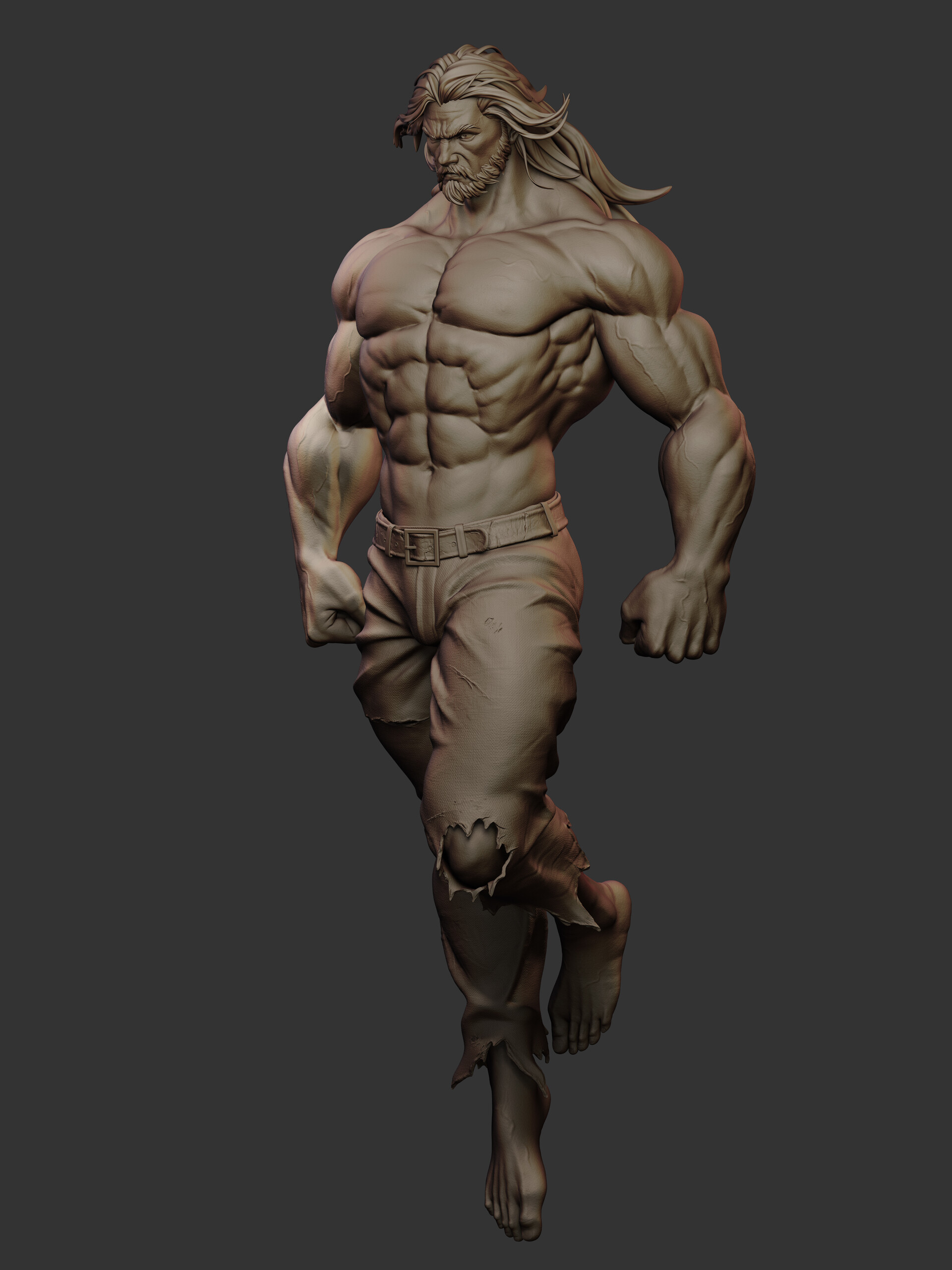 ArtStation - Zbrush body Aquaman