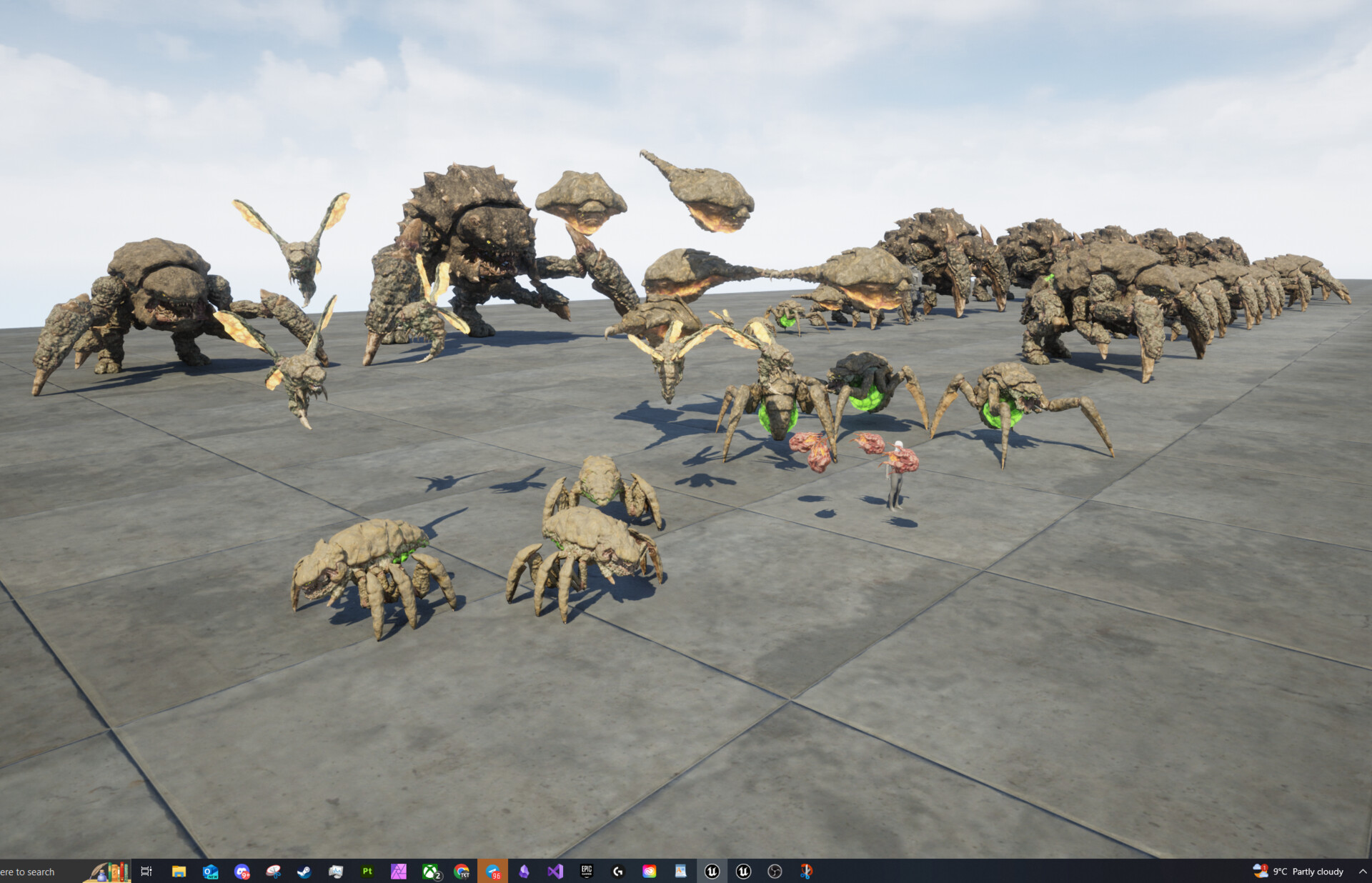 ArtStation - H.E.R.O.s of Onslaught: Size Comparison