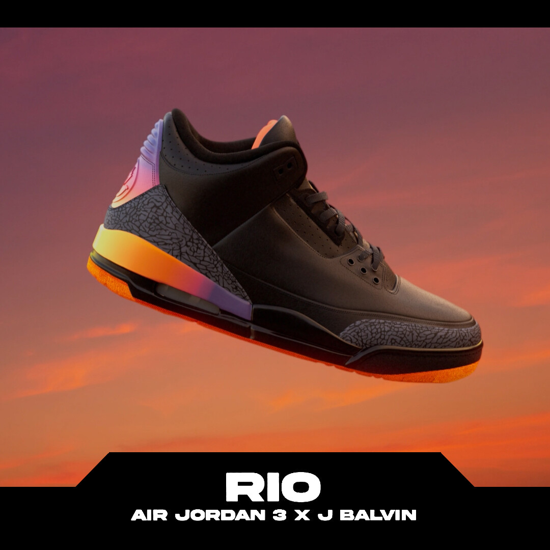 ArtStation - Jordan Air 3 x J Balvin - Rio