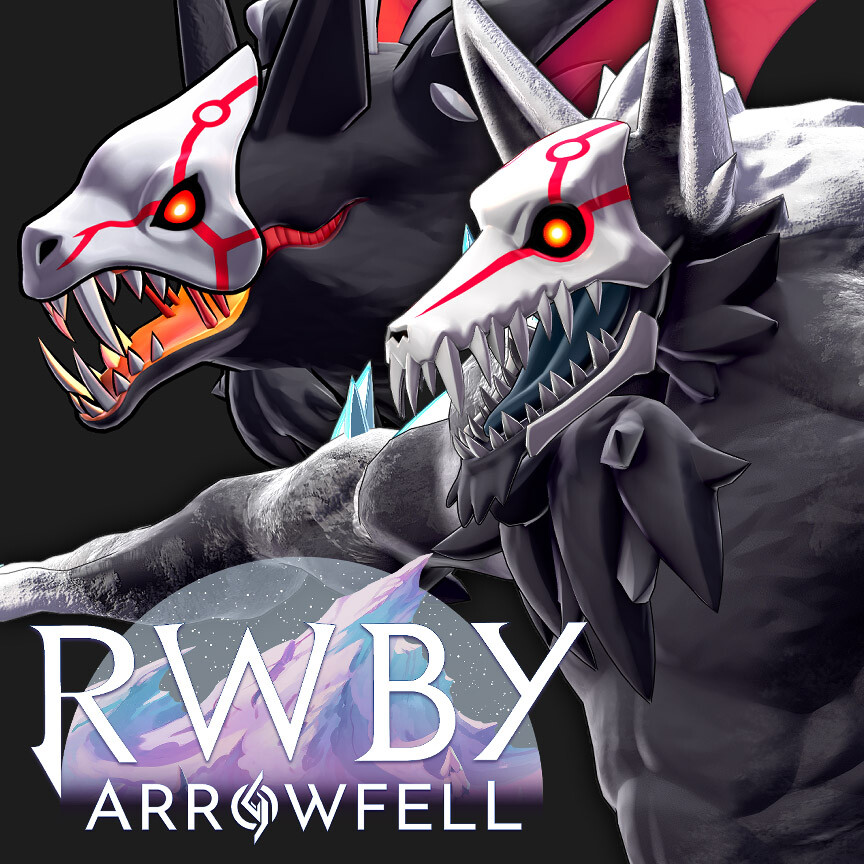 ArtStation - RWBY: Arrowfell - Grimm Beowolf & Ravager