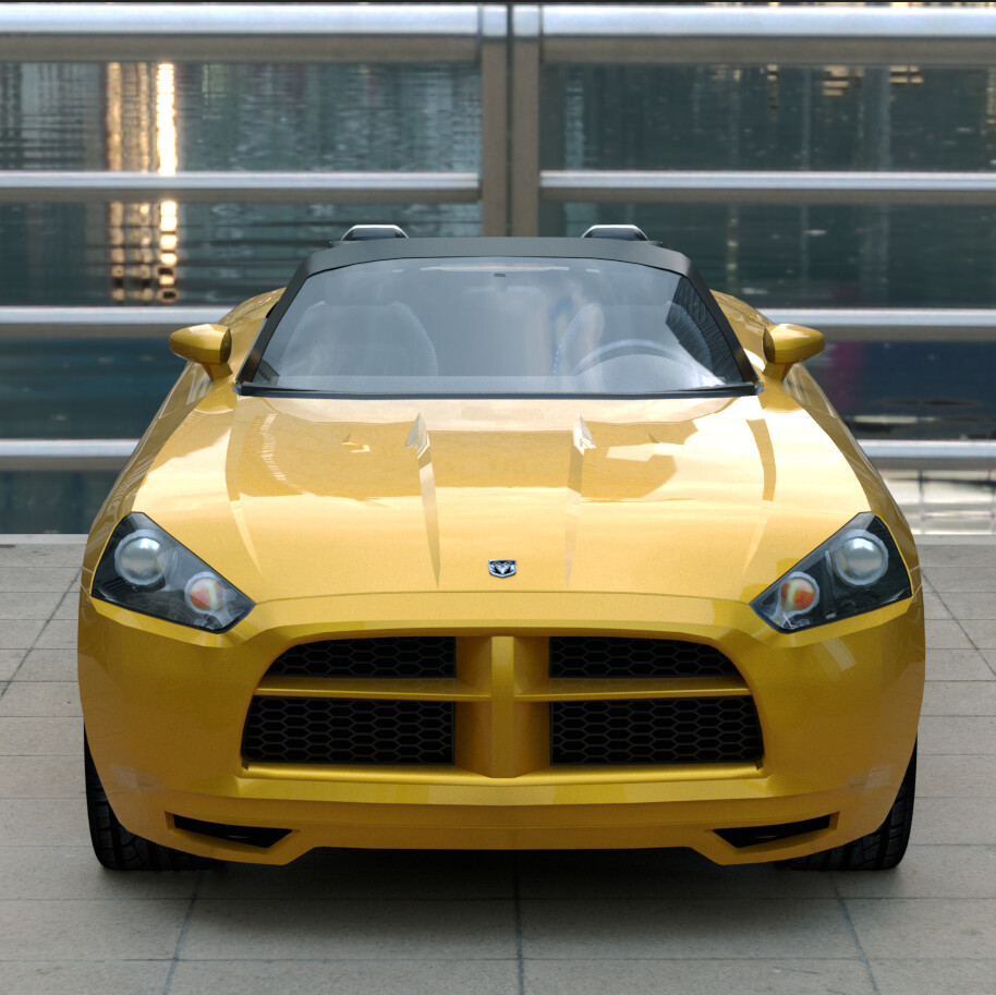 ArtStation - 2007 Dodge Demon