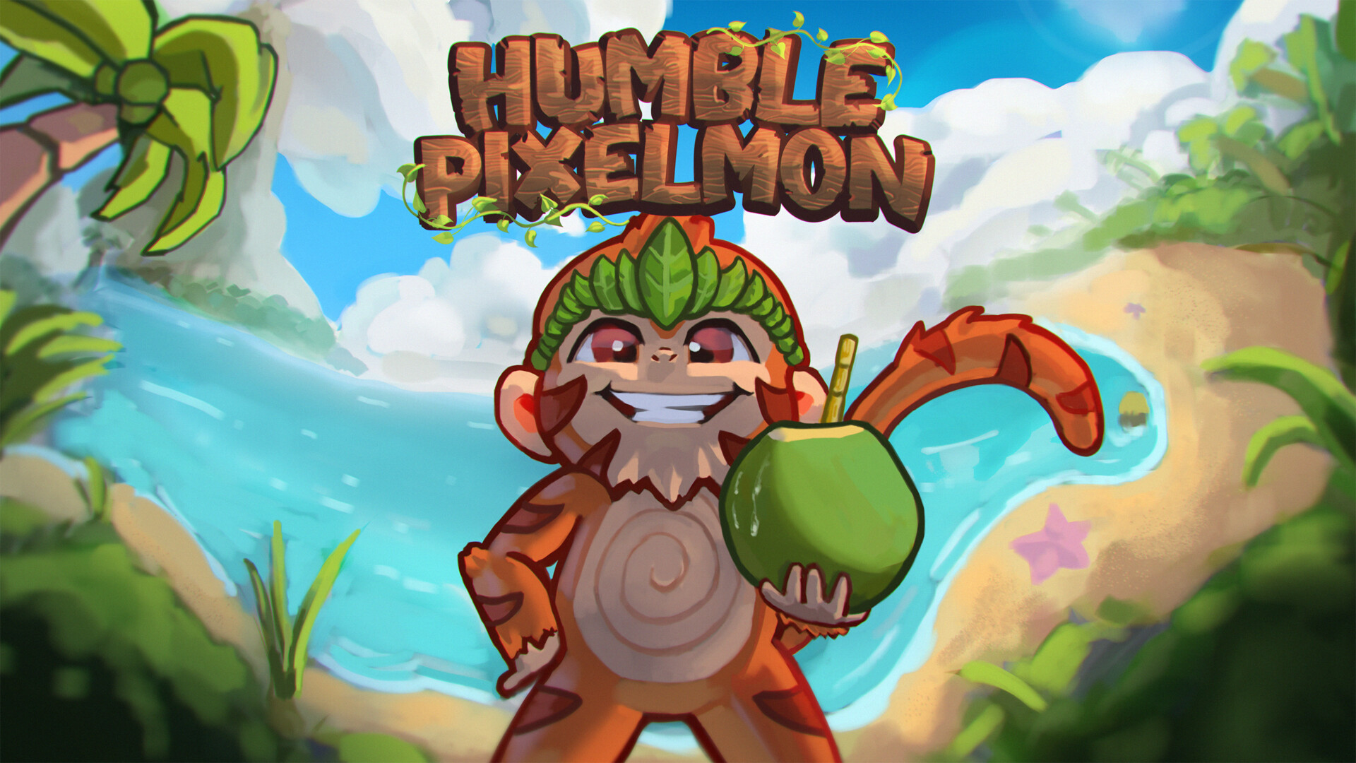 ArtStation - Tropical Climate and Coconut - Humble Pixelmon