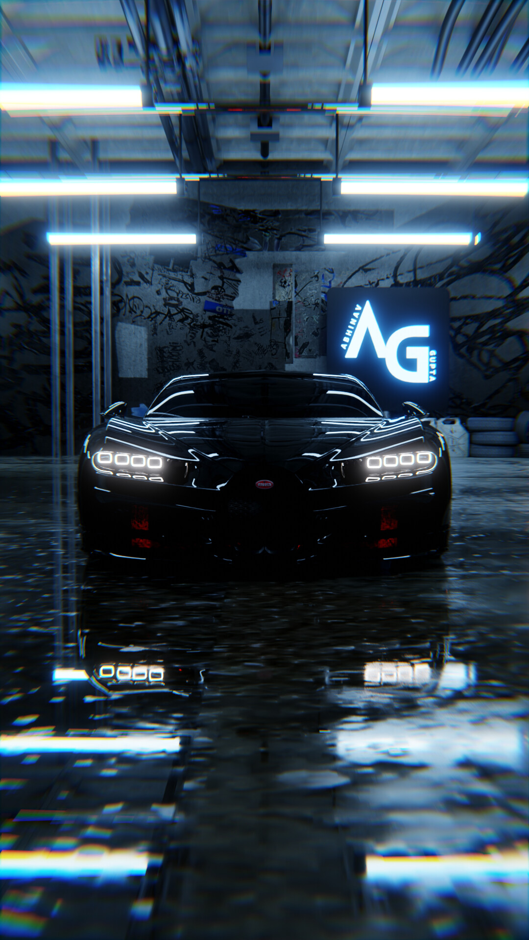 ArtStation - Bugatti Chiron Sport Animation [Personal Work]