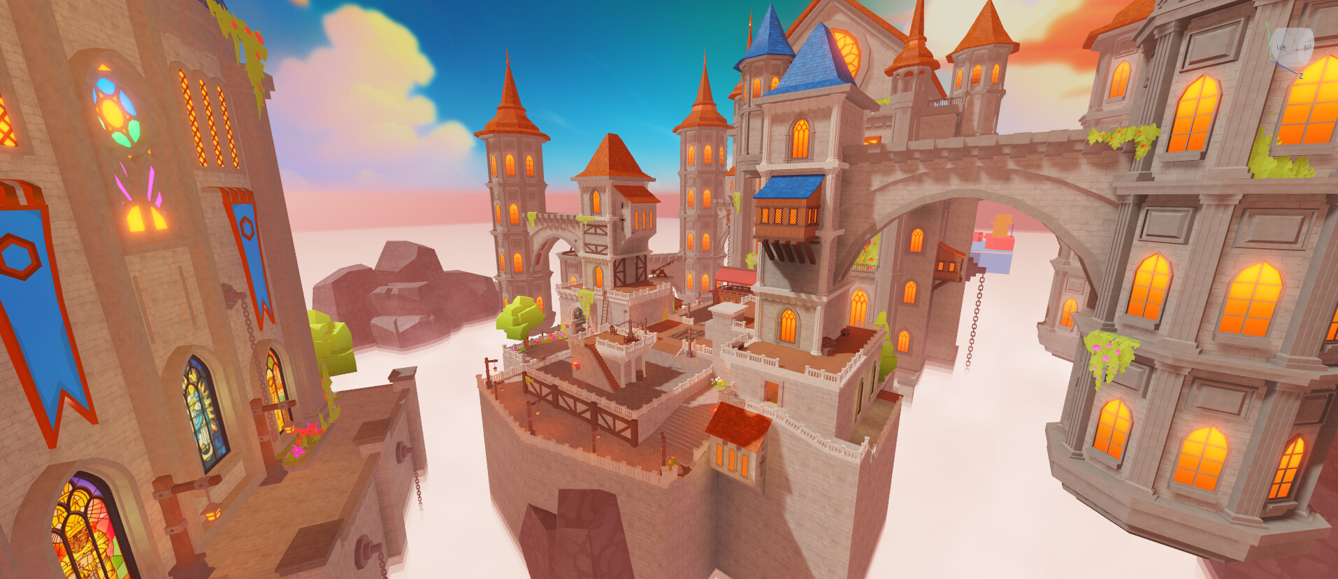 ArtStation - Fantasy Flying Castle | Made for TMMX by Loleris