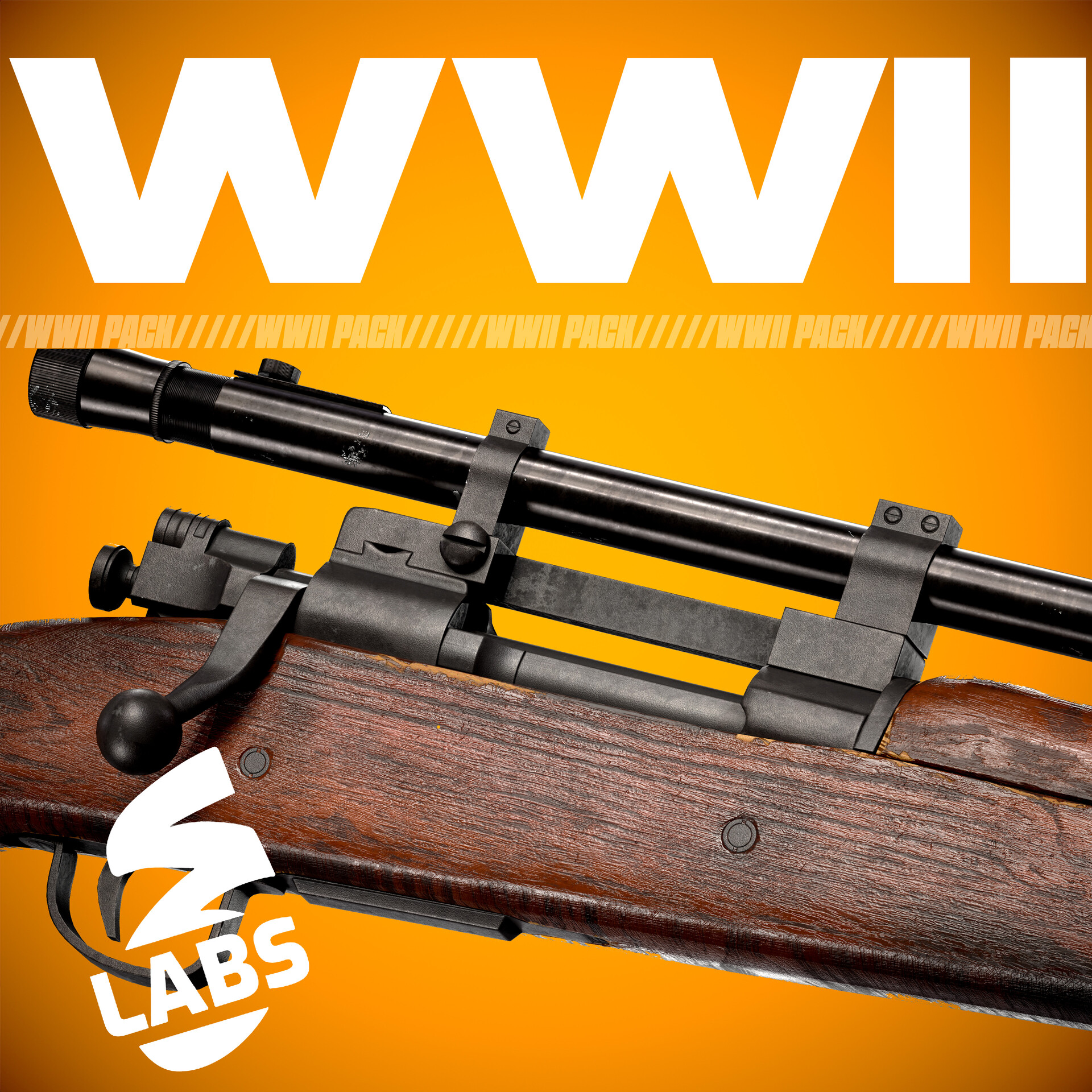 ArtStation - WWII USA ARMY - Secret 6 Labs 2024