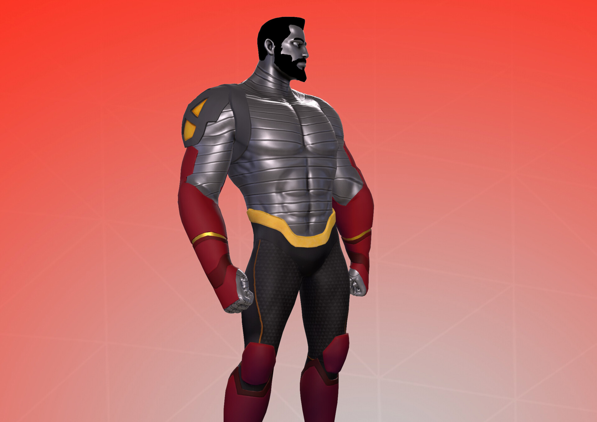 ArtStation - Colossus, Anka's design - Fortnite Style (Game Ready)