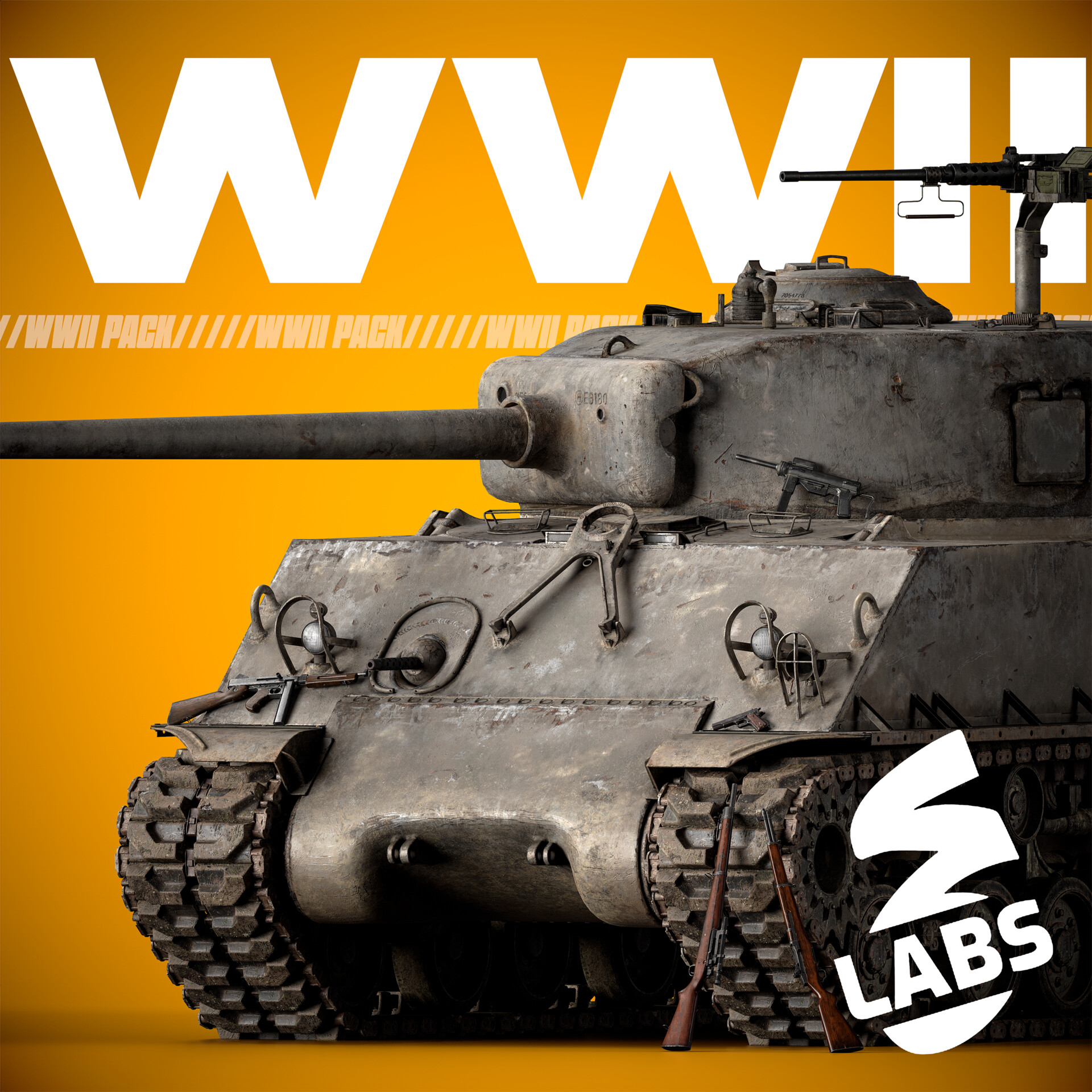 ArtStation - WWII USA ARMY - Secret 6 Labs 2024