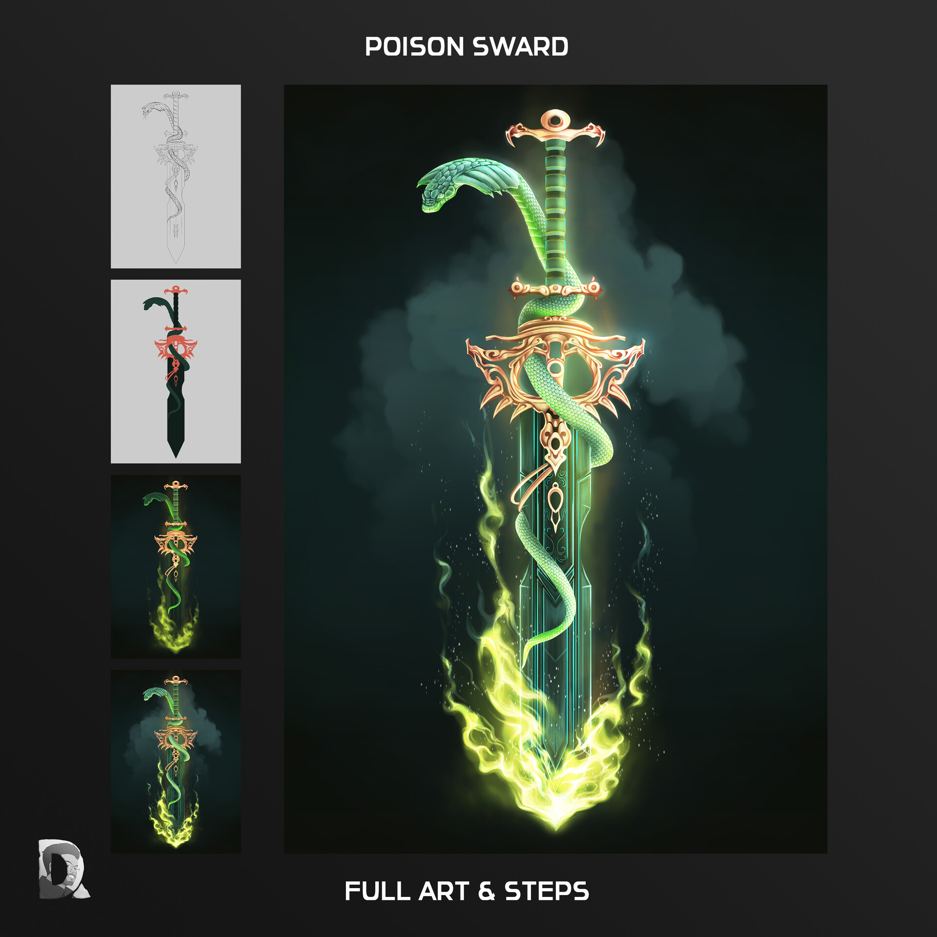 ArtStation - POISON SWORD
