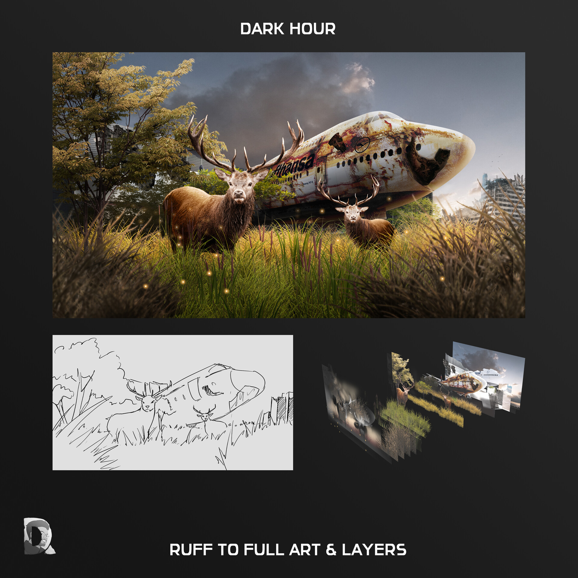 ArtStation - DARK HOUR