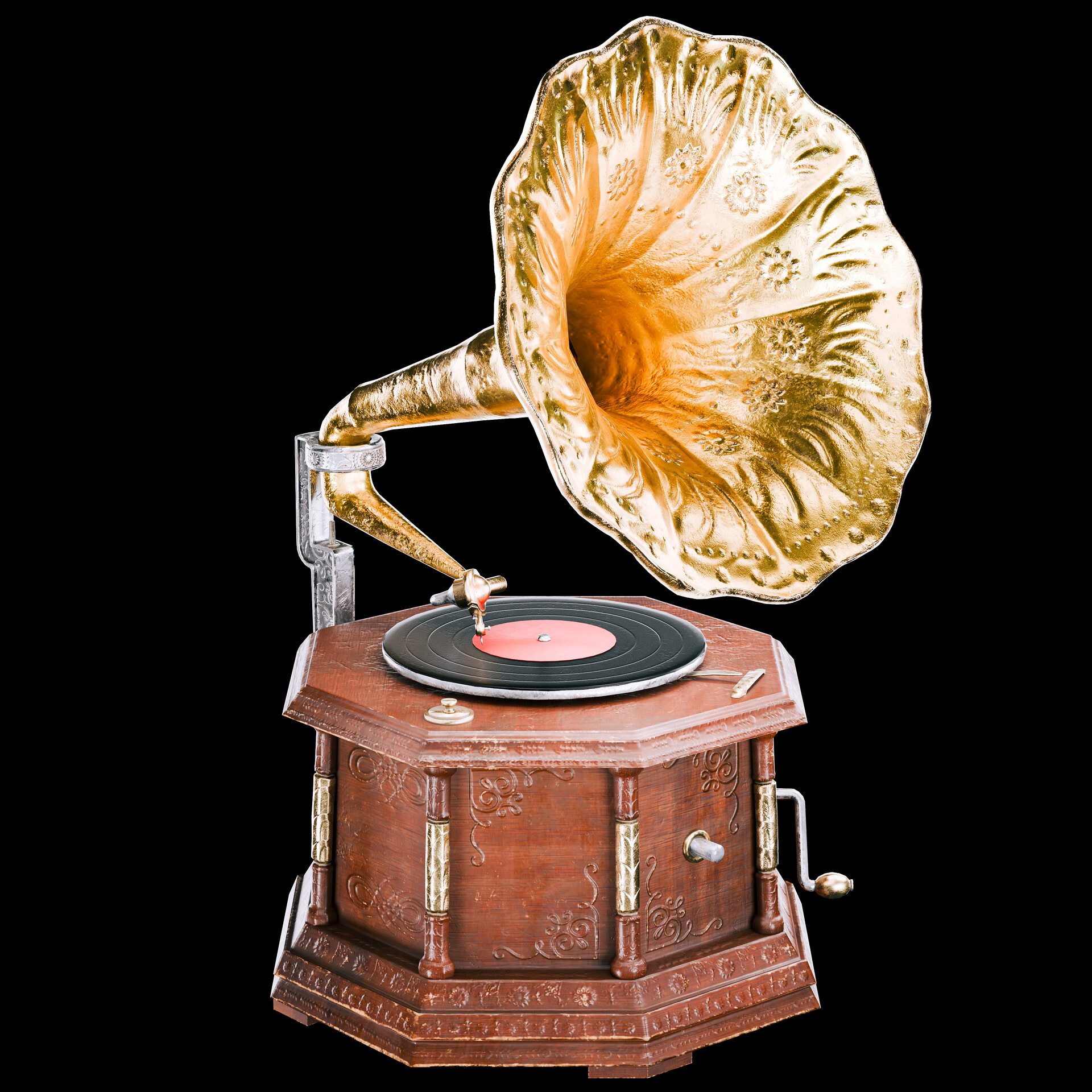 ArtStation - Old Gramophone