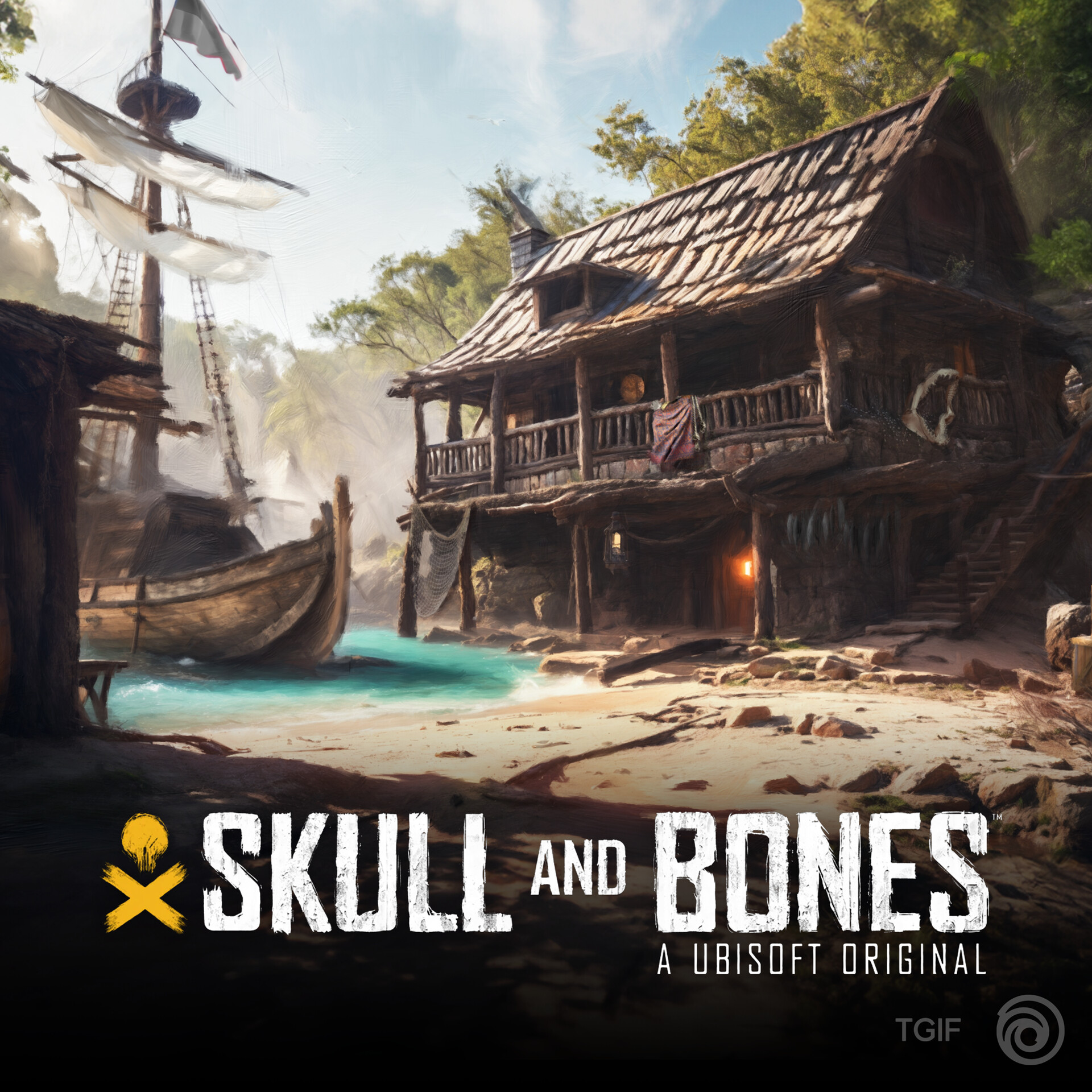 ArtStation - Pirate's Hideout - Skull & Bones
