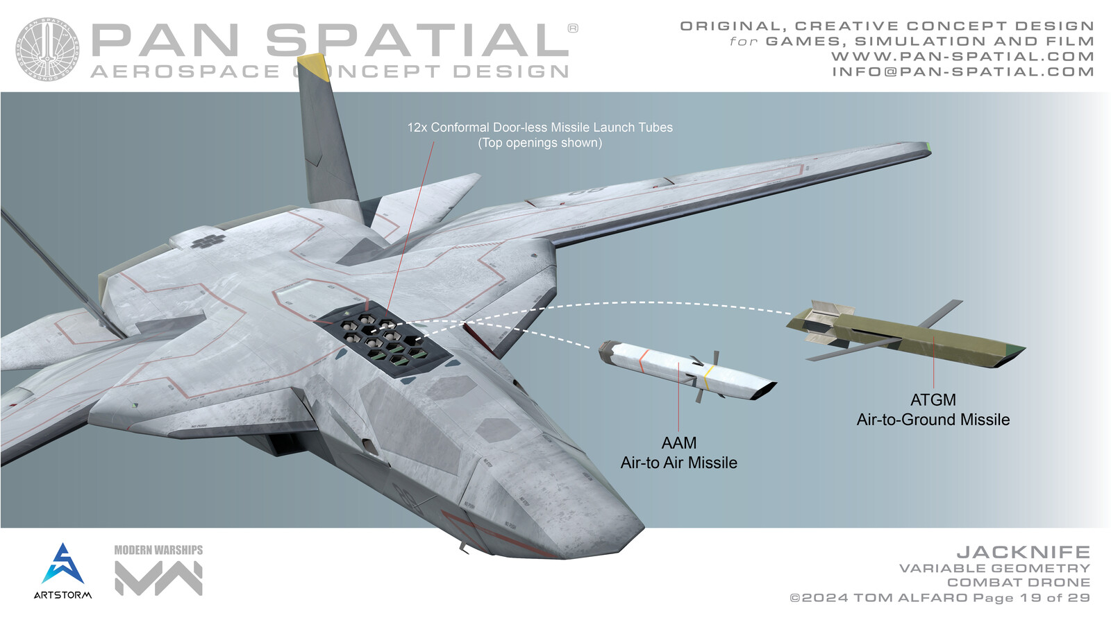 PAN SPATIAL Aerospace Concept Design
