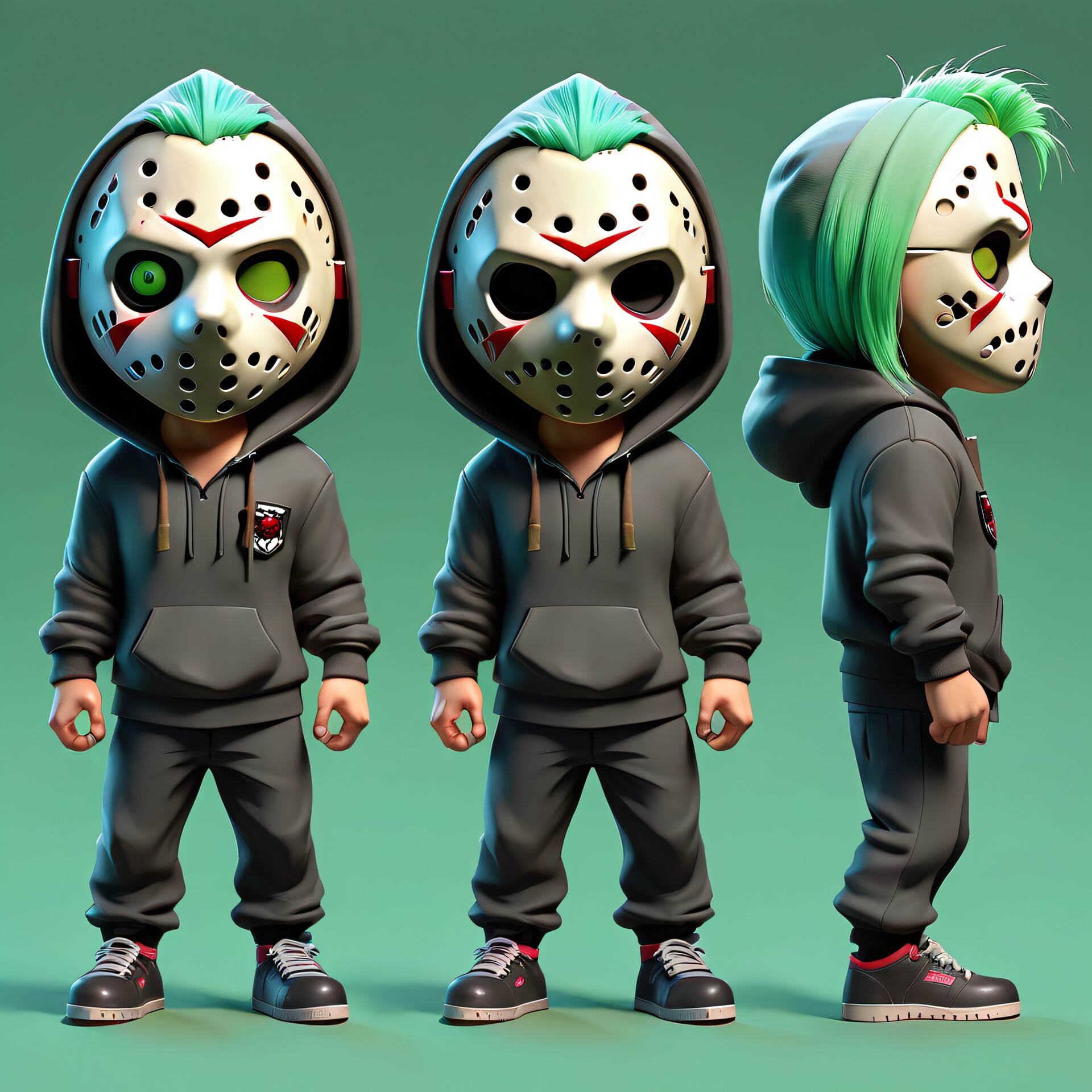 ArtStation - +220 Stylized Jason Voorhees | 4K