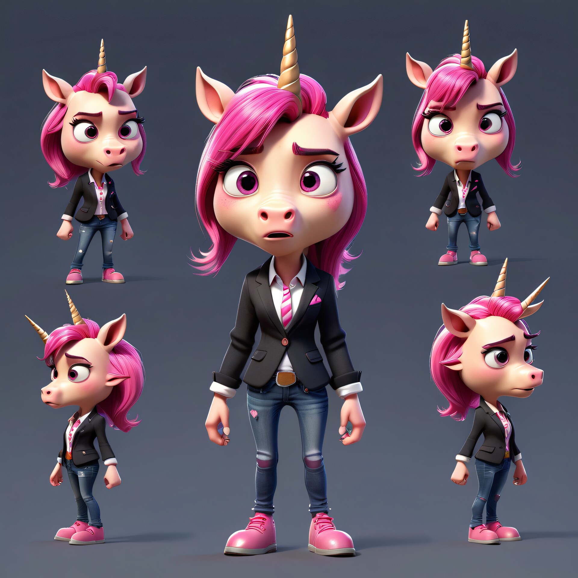 ArtStation - +210 Stylized Unicorns | 4K