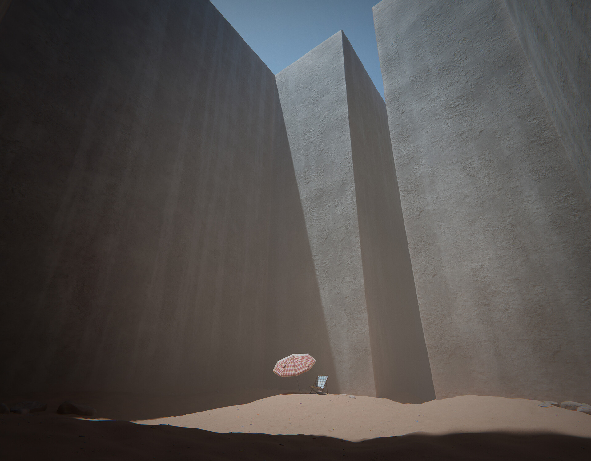 ArtStation - Hard boiled vacation - post apocalyptic vacation