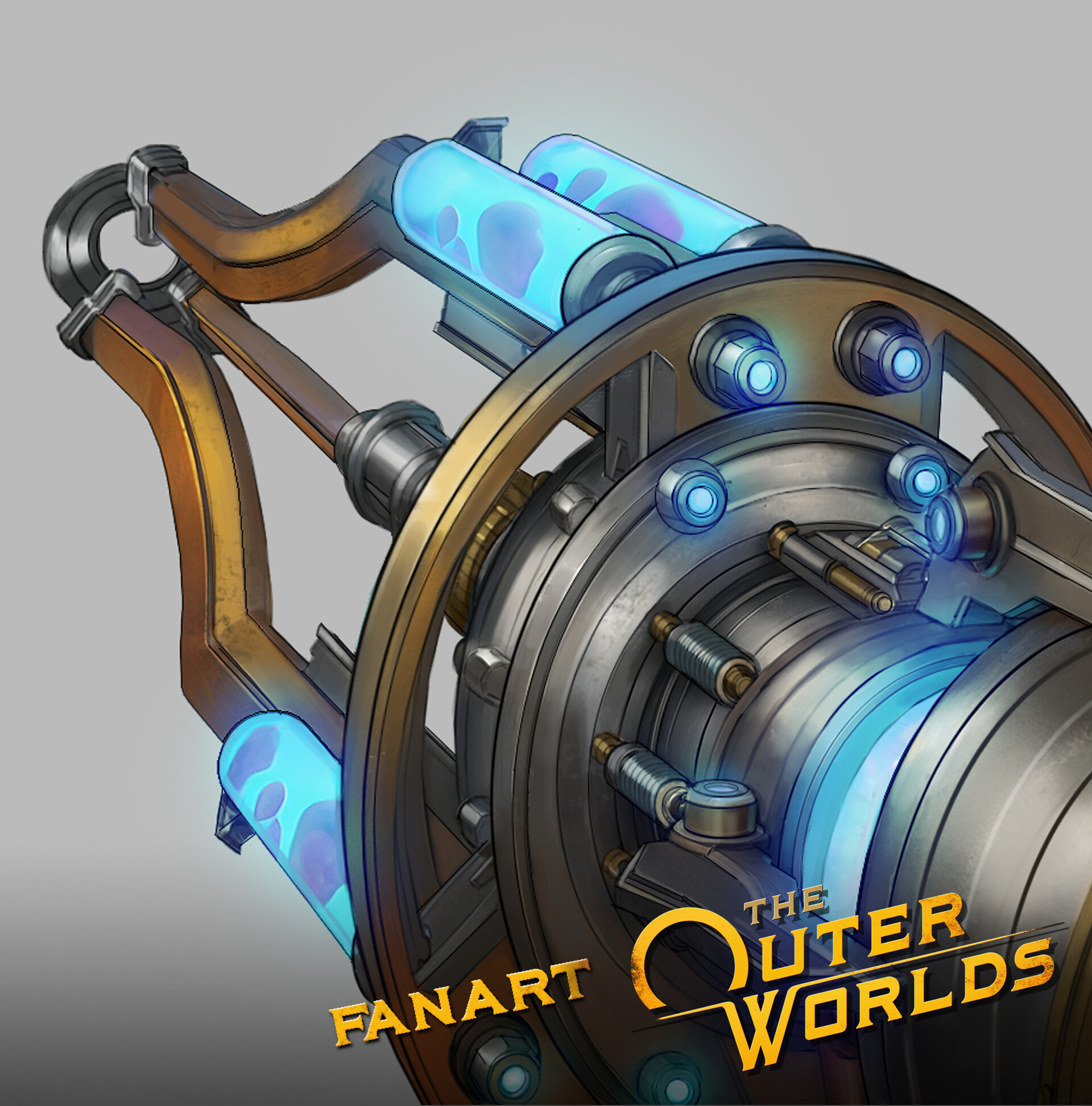 ArtStation - Worm Hole Rifle : Fanart TOW