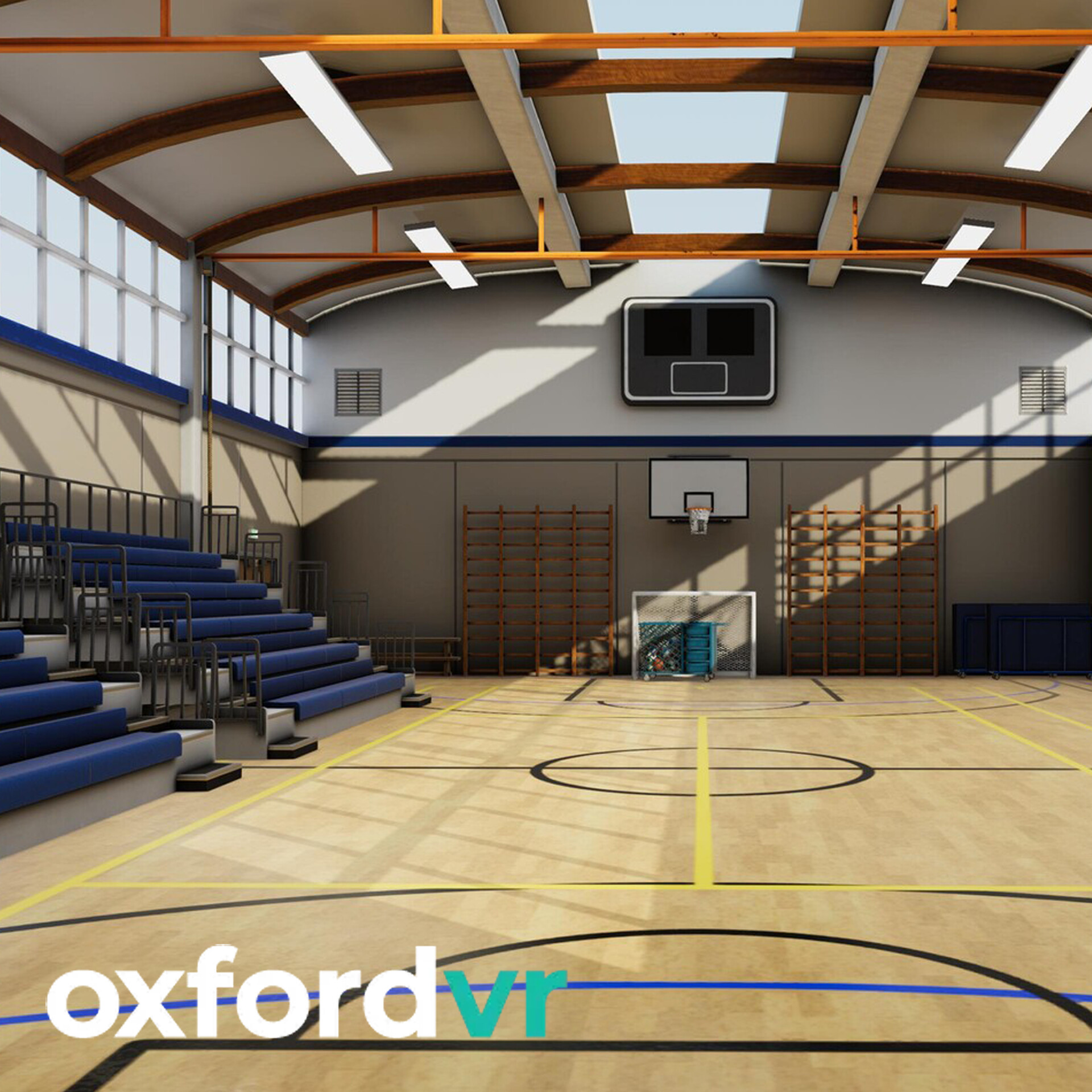 ArtStation - School Gym