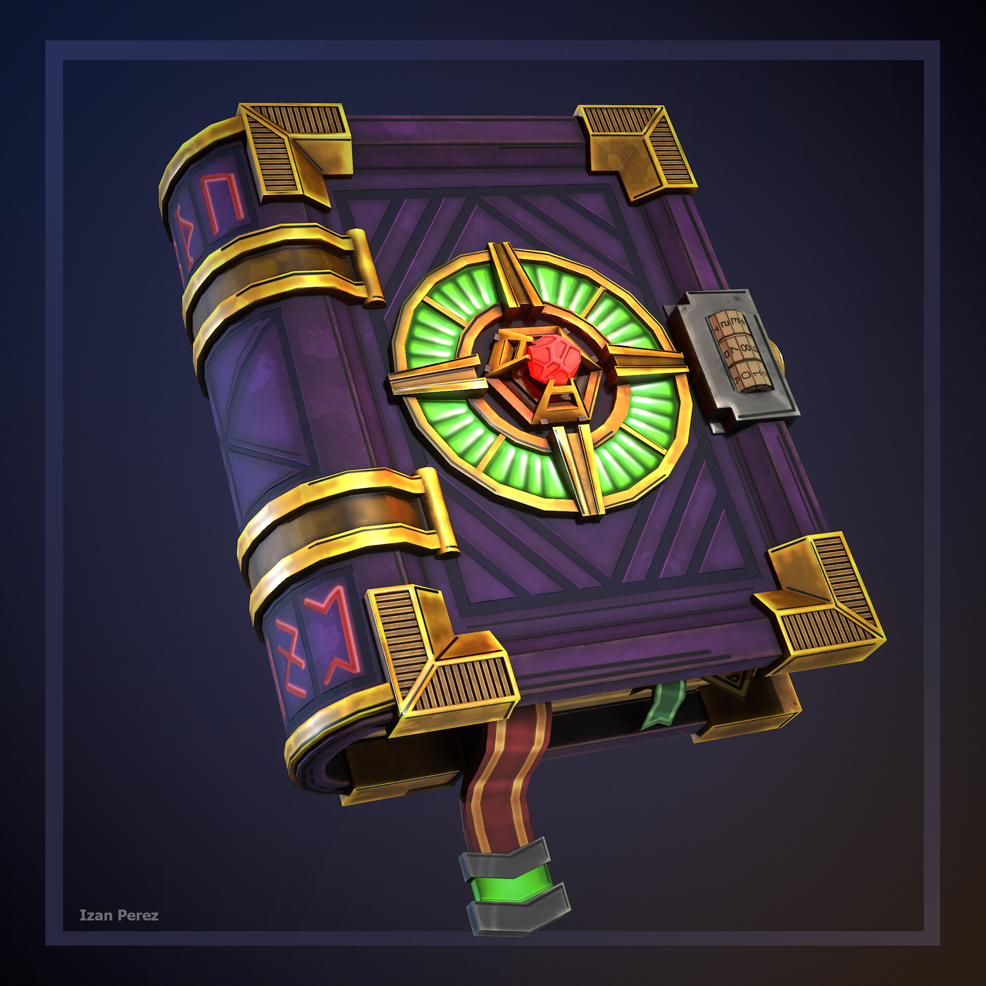 ArtStation - Stylized Book