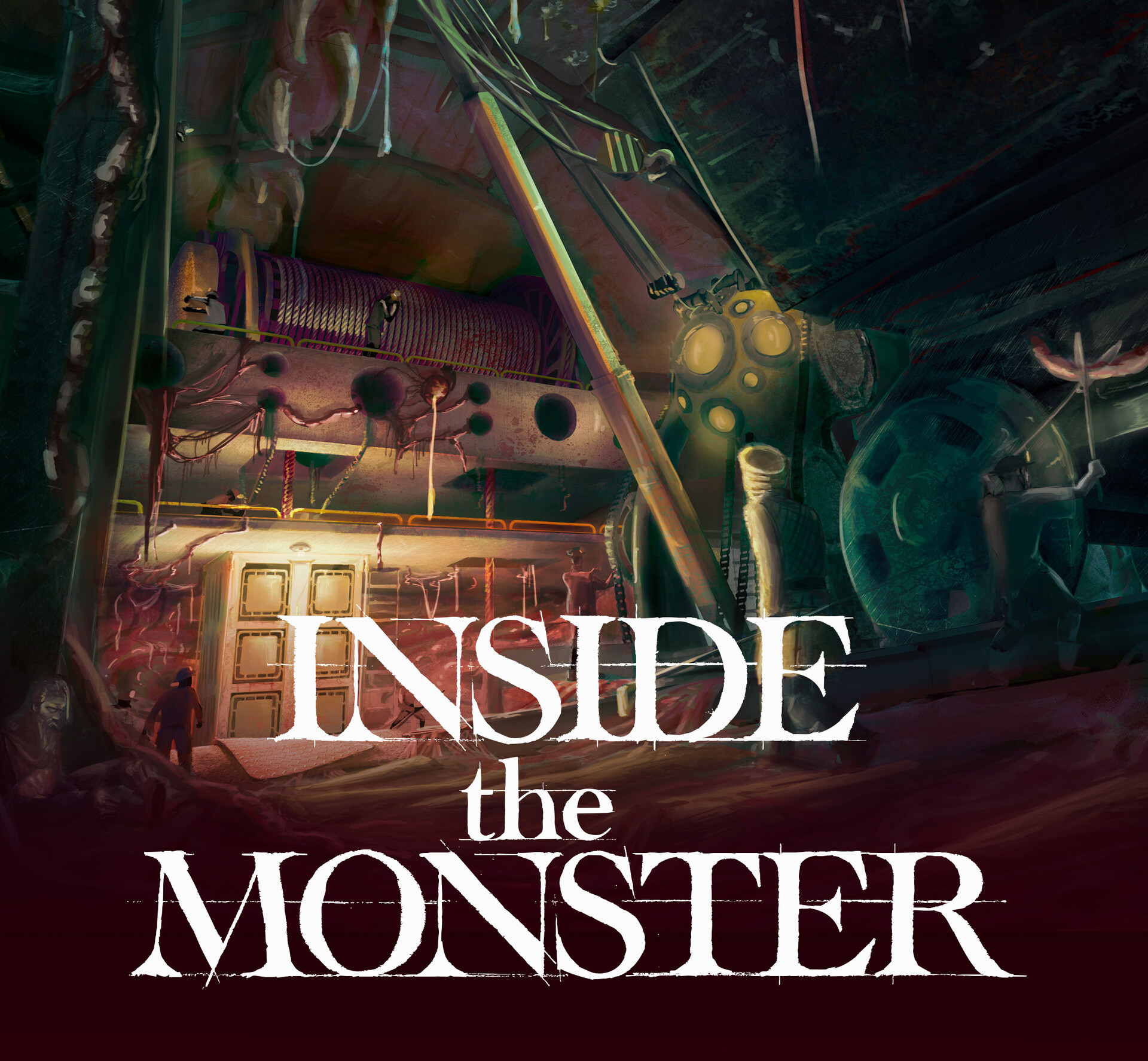 ArtStation - INSIDE the MONSTER | Environment