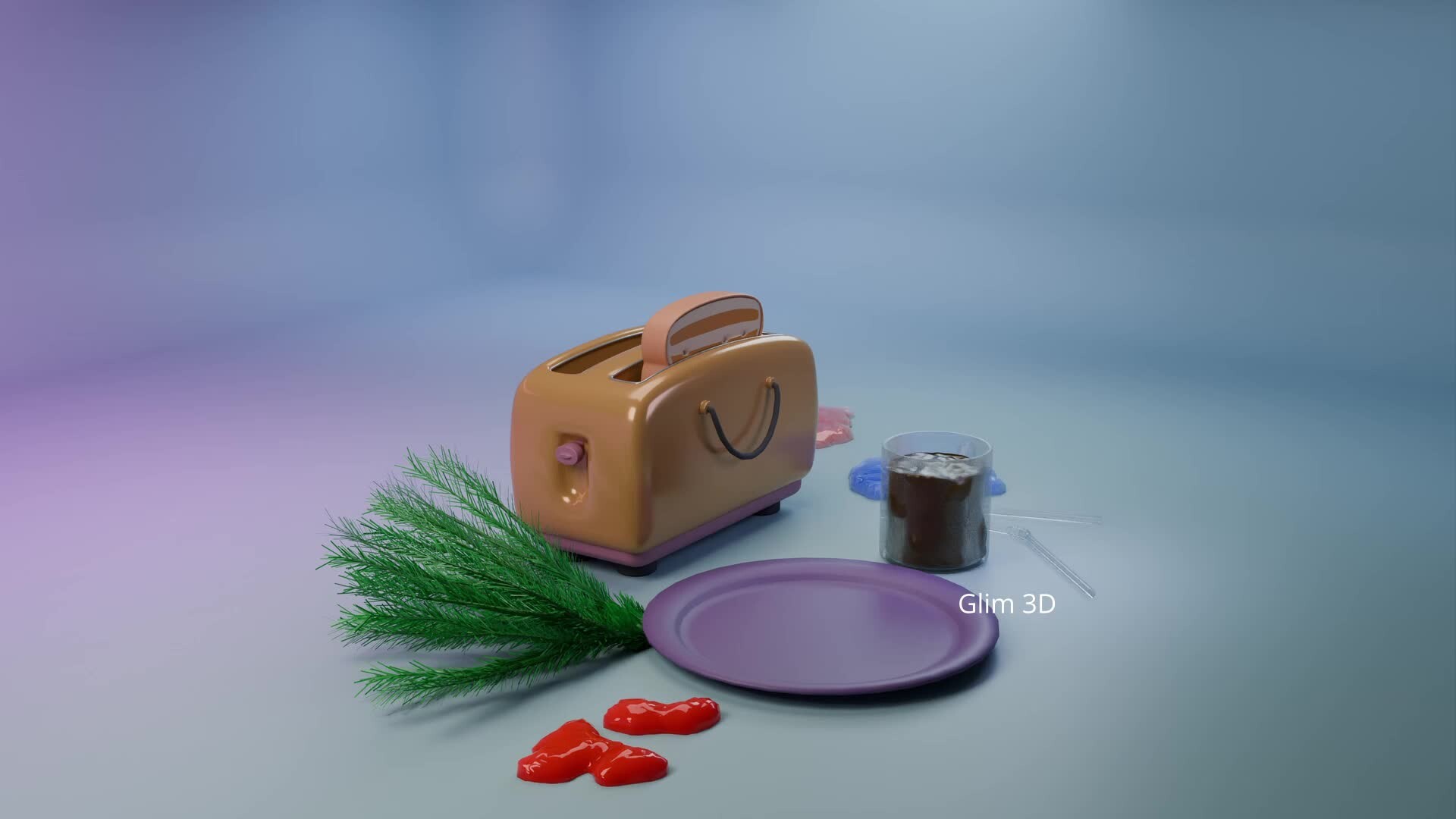 ArtStation - Enjoy your coffee with toast animation