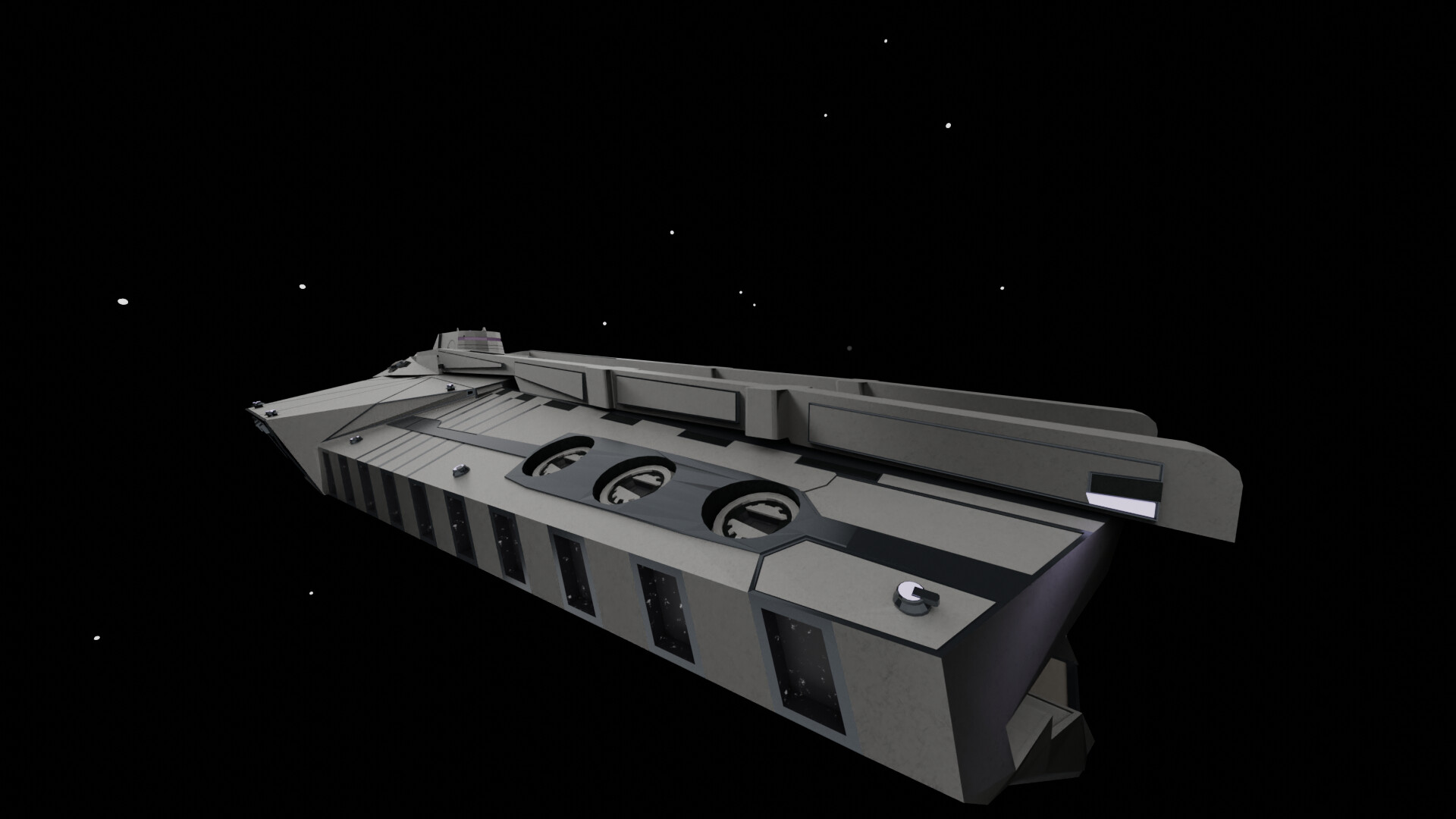 ArtStation - Nebula Nexus: Space Carrier