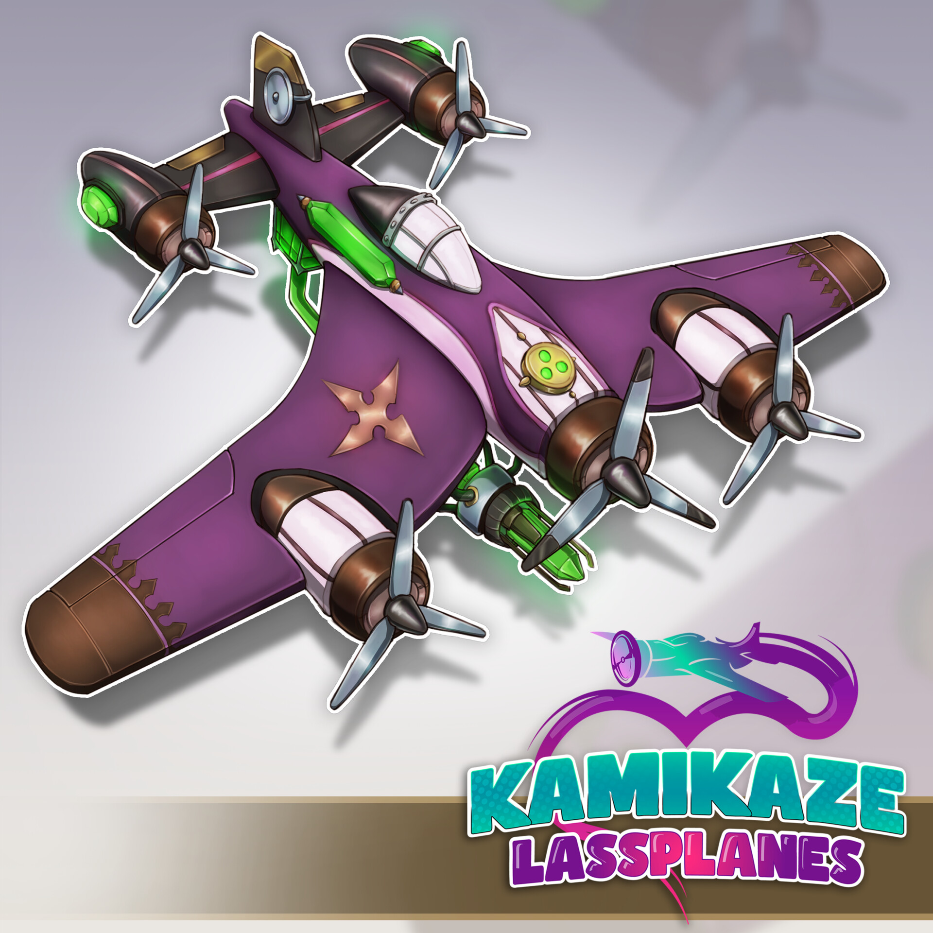 ArtStation - Albatrosse warplane - Kamikaze Lassplanes