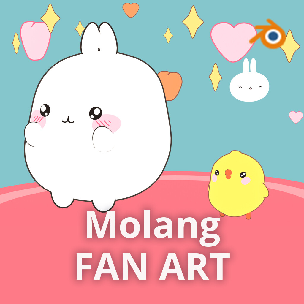 ArtStation - Molang Fan Art