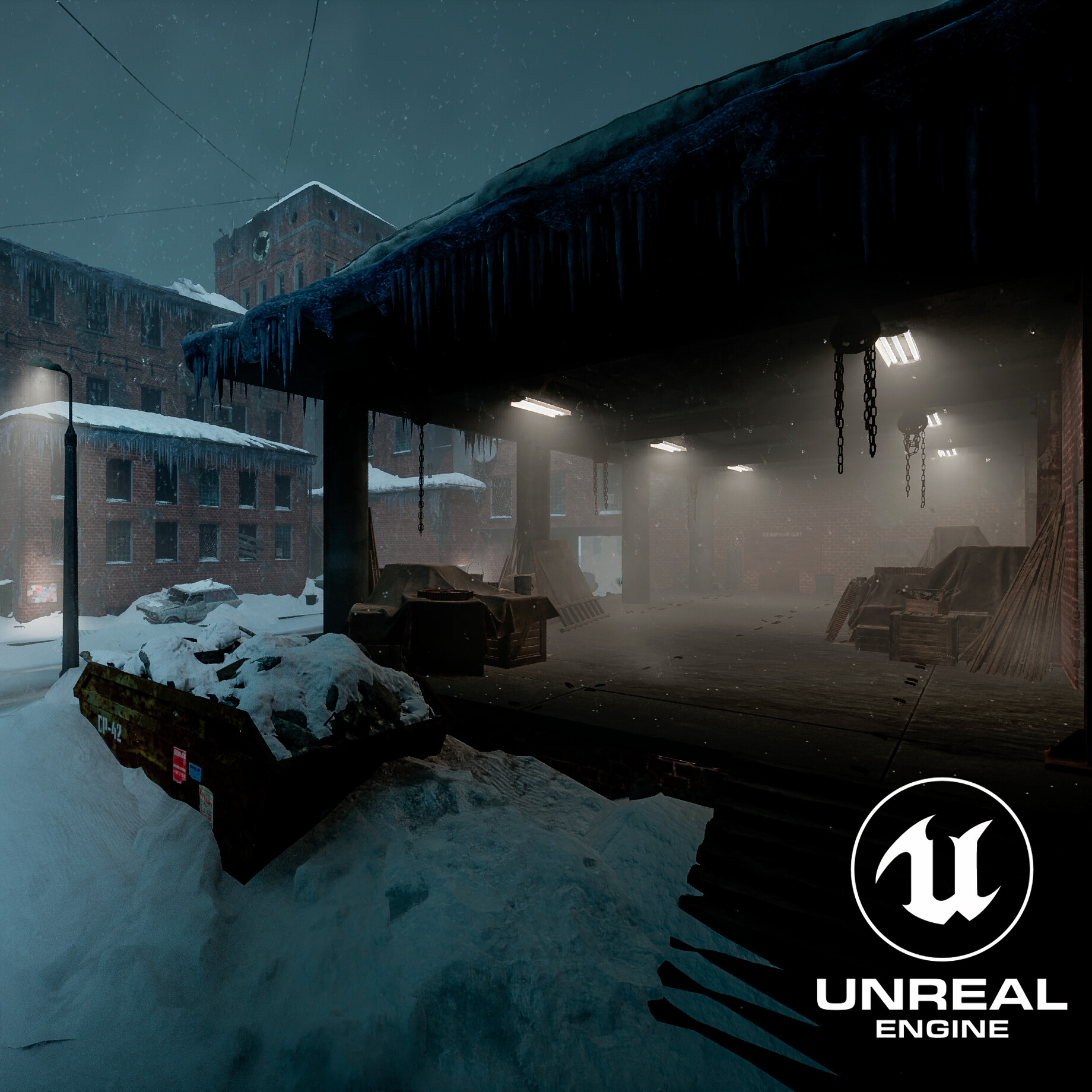 ArtStation - The old factory