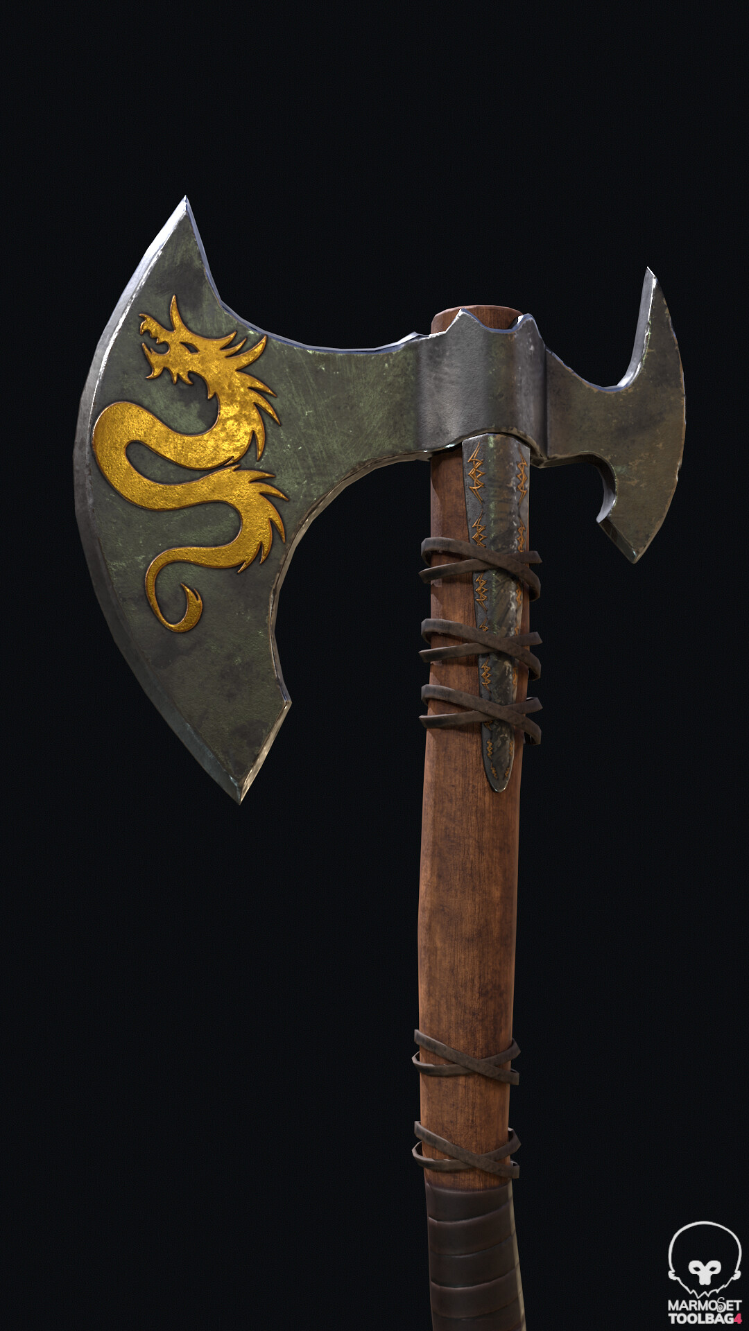 ArtStation - Dragon Axe