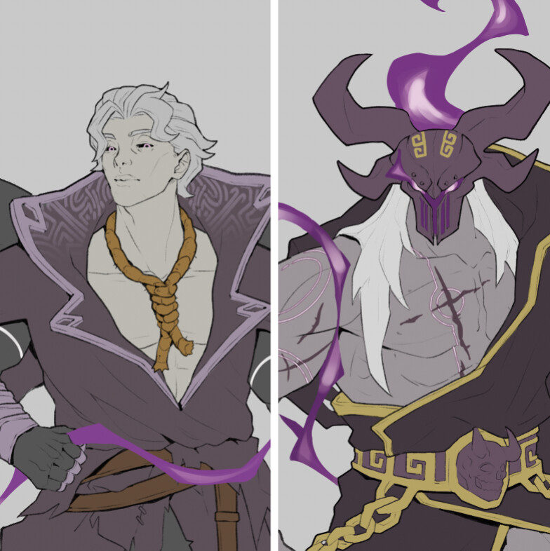 ArtStation - Legends Of Gods - Moros & Hades