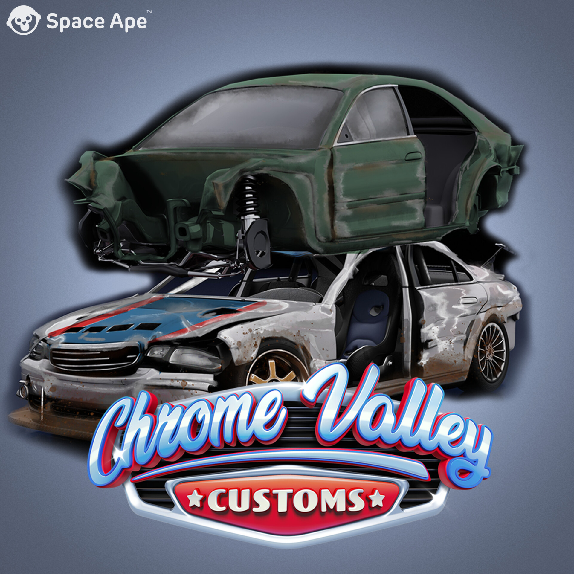 ArtStation - Chrome Valley Customs Vehicle work