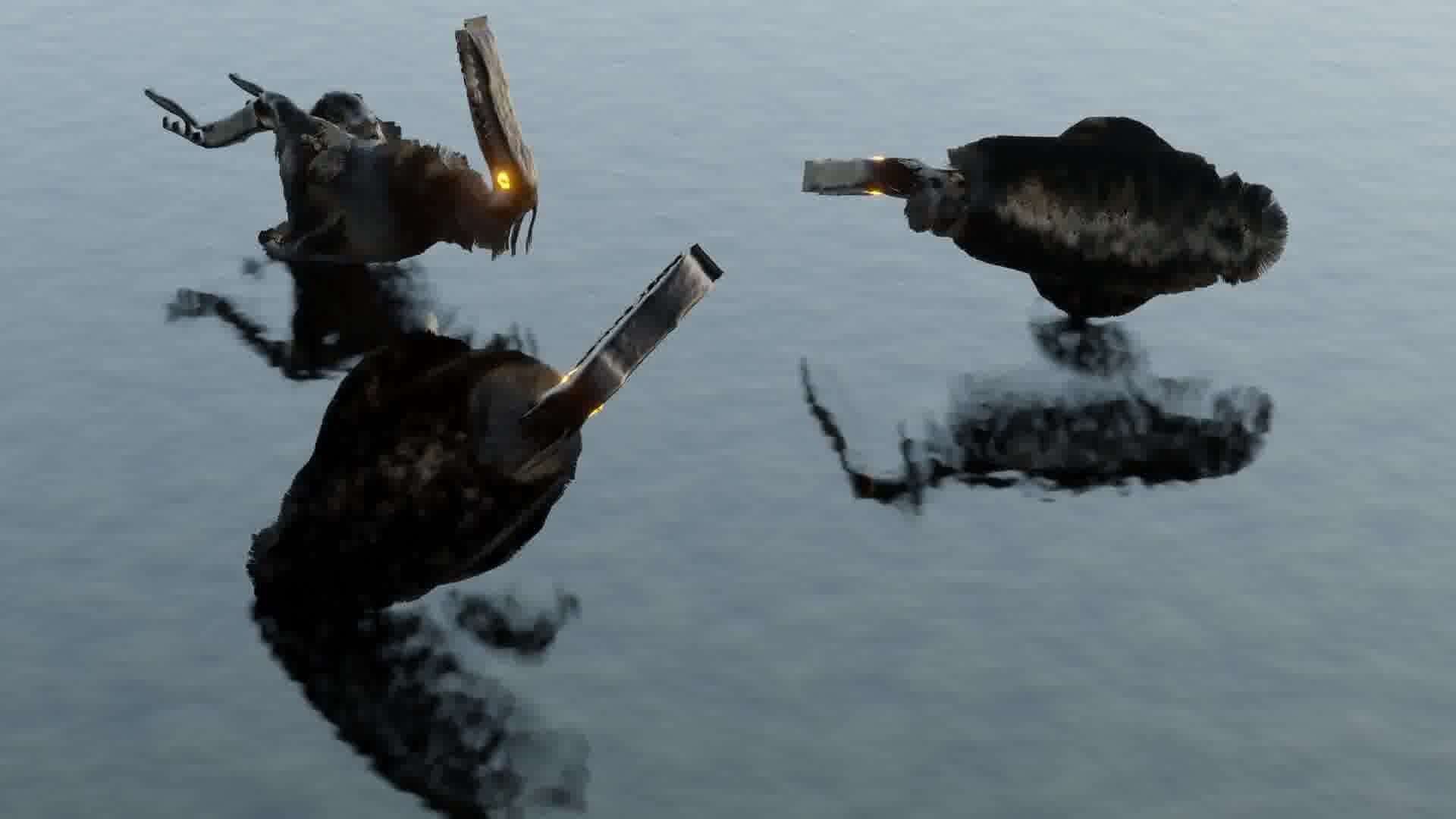 ArtStation - Rain world creatures being dropped