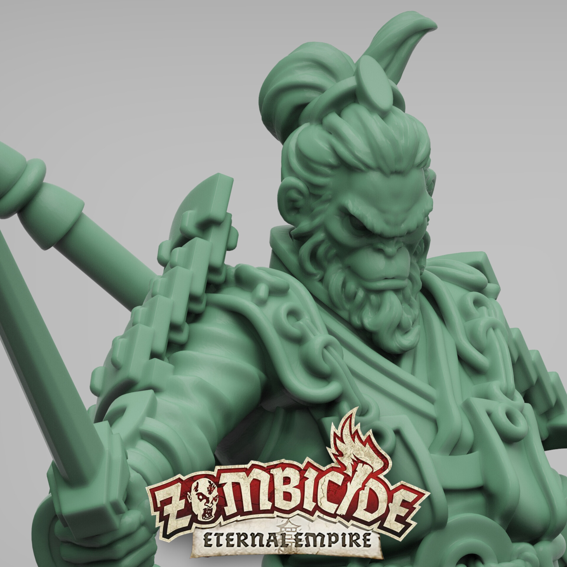 ArtStation - Shao miniature - Zombicide Eternal Empire