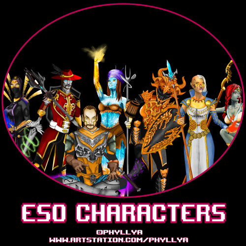 ArtStation - ESO Characters